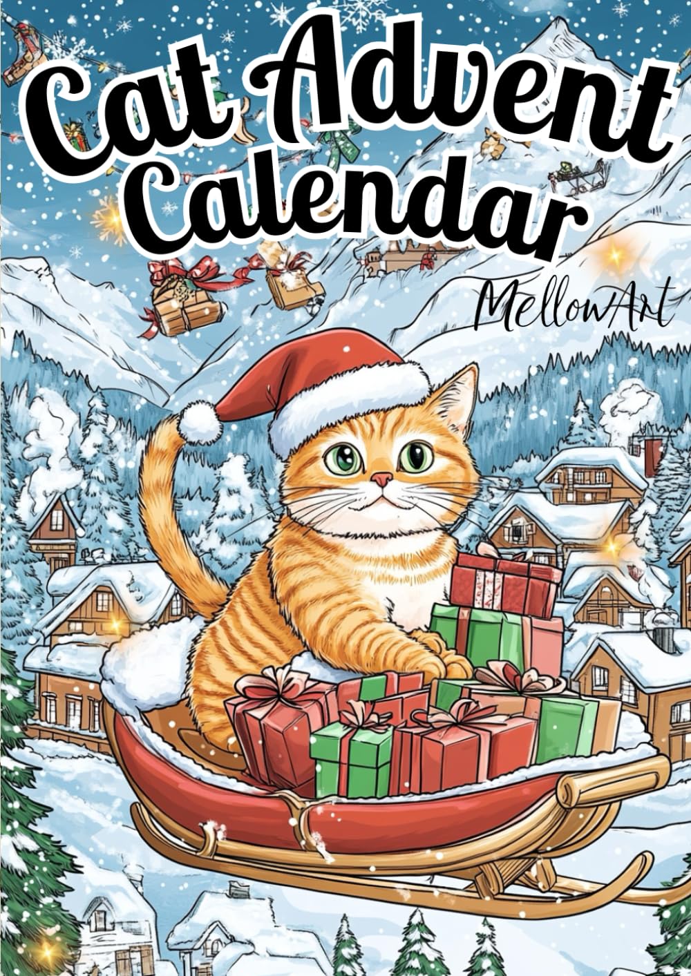 Amazon.com: Relaxing Advent Calendar with Cats! Enjoy a cozy&mindful ...