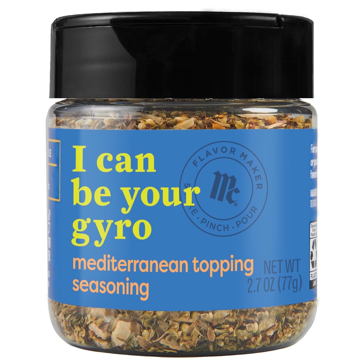 Amazon.com : McCormick Mediterranean Topping Seasoning, Flavor Maker, 2 ...
