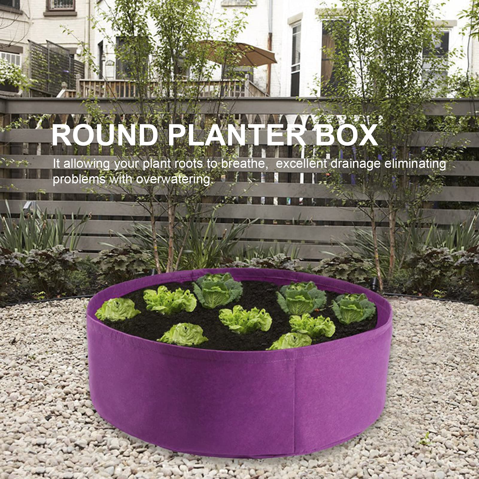 Round Planter Box Building