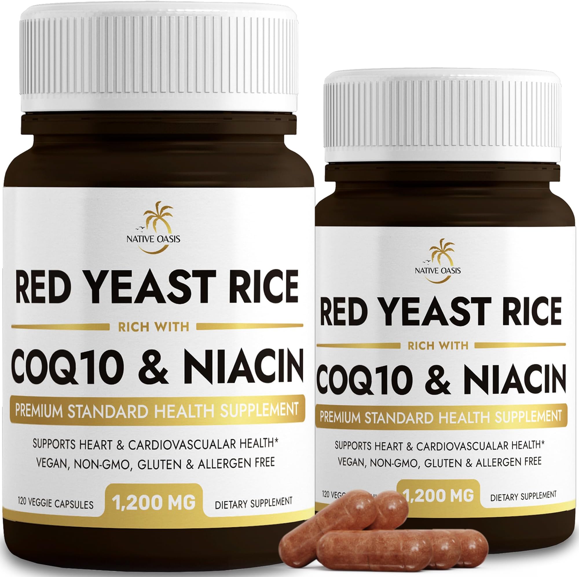 Amazon.com: NOW Foods Supplements, Red Yeast Rice with CoQ10, plus Milk ...