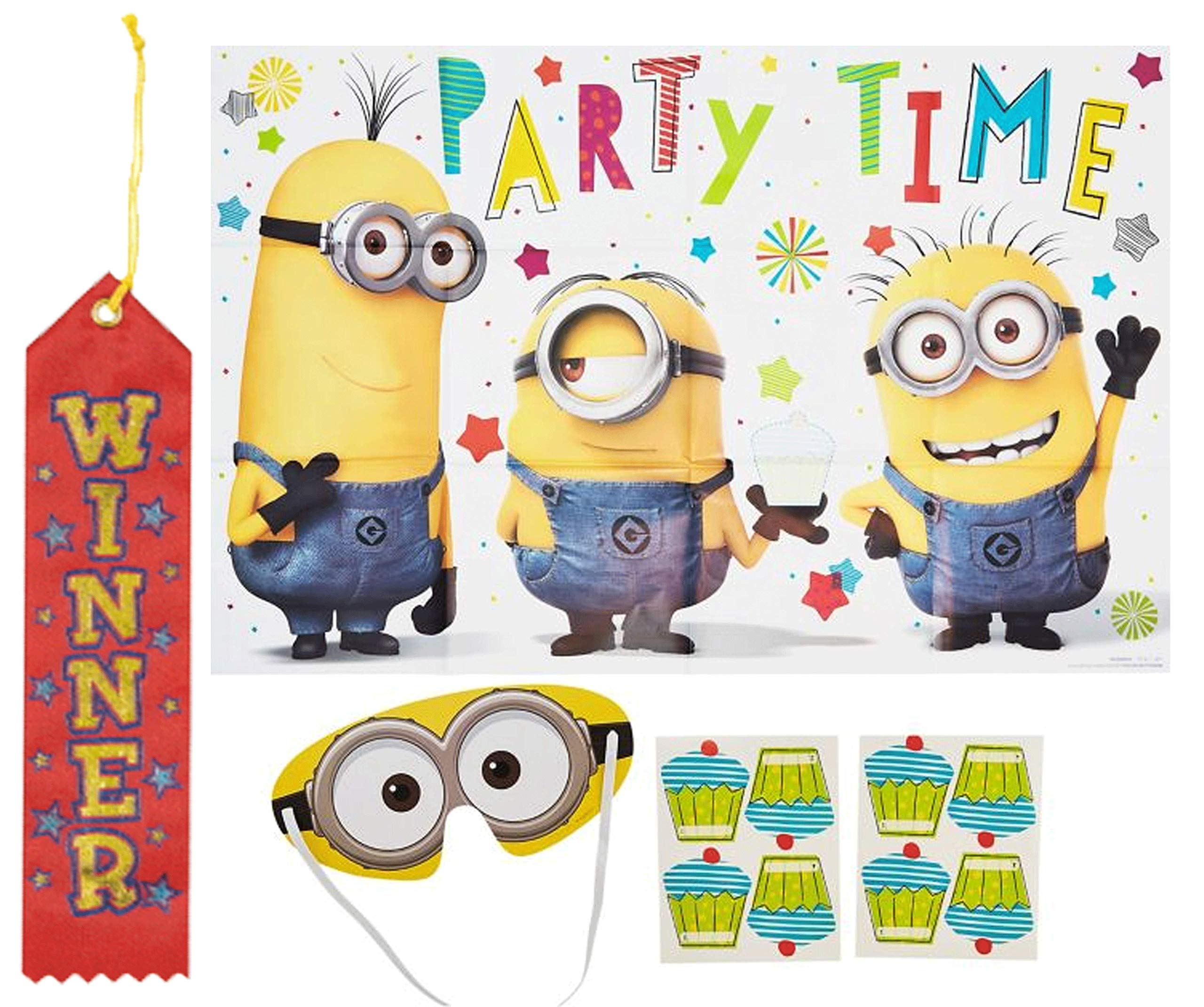 Buy Minions/Despicable Me New Childrens Licensed Party Games!! Pin The ...