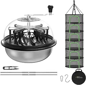 Amazon.com : iPower 16 inch Bud Leaf Bowl Trimmer, Twisted Spin Cut with Sharp Blades ...