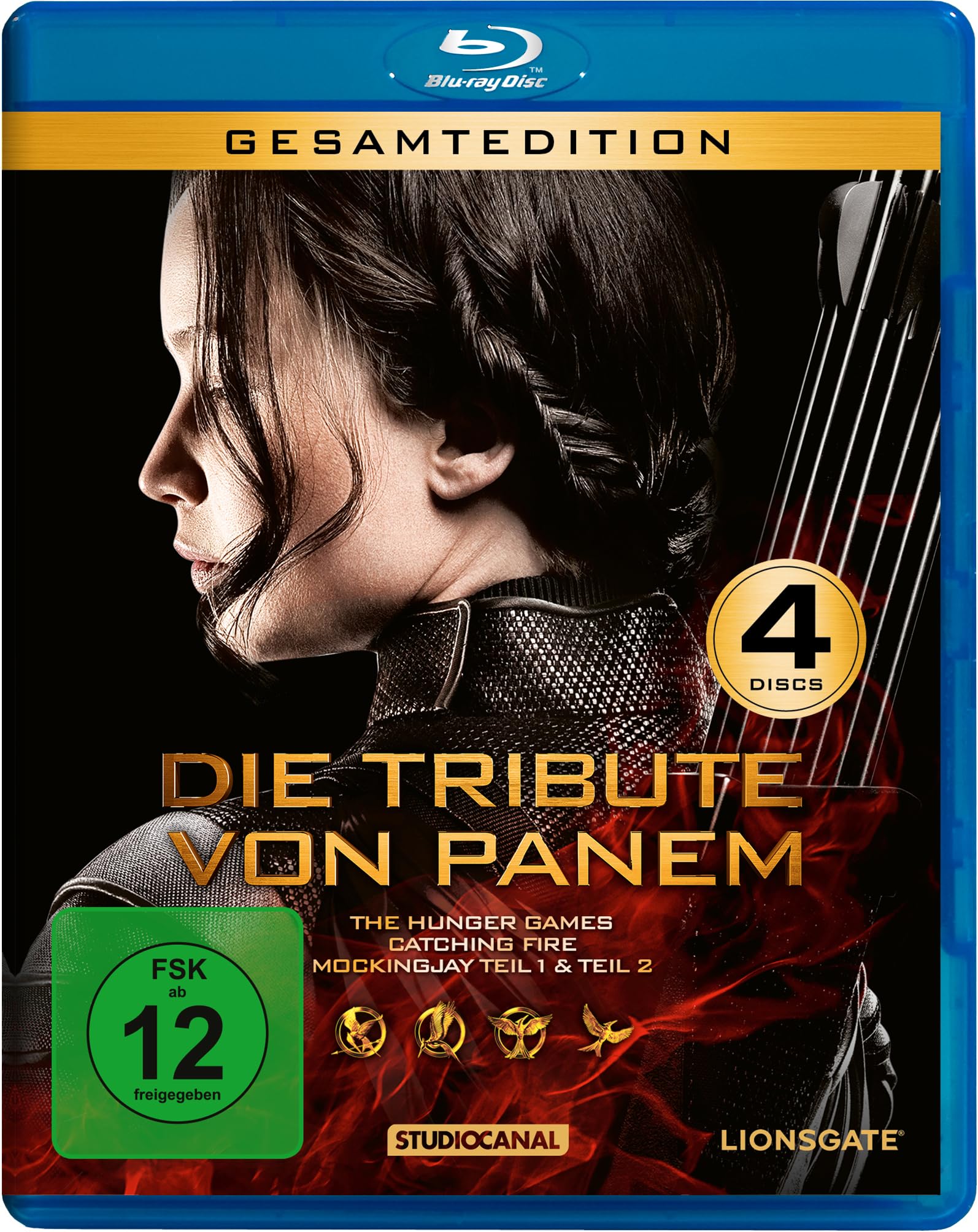 Die Tribute von Panem Gesamtedition [Blu-ray]: Amazon.de: Lawrence ...