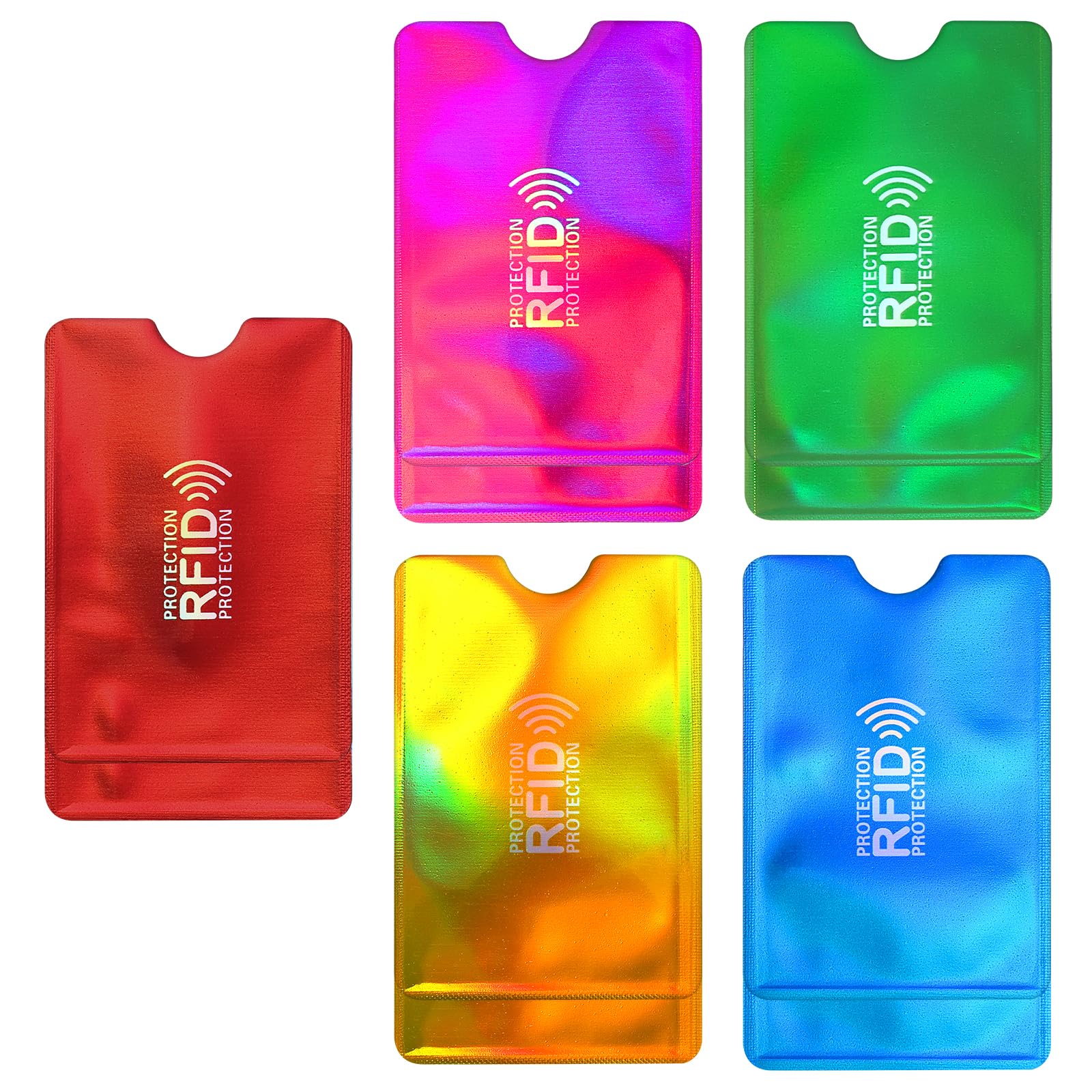 Amazon.com | GEEHUA 10pcs RFID Blocking Sleeves, RFID Card Protector ...