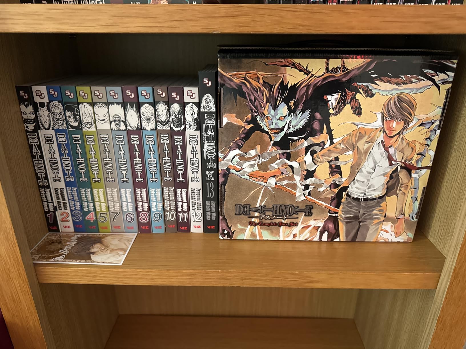 Death Note Complete Box Set: Volumes 1-13 with Premium : Ohba, Tsugumi ...