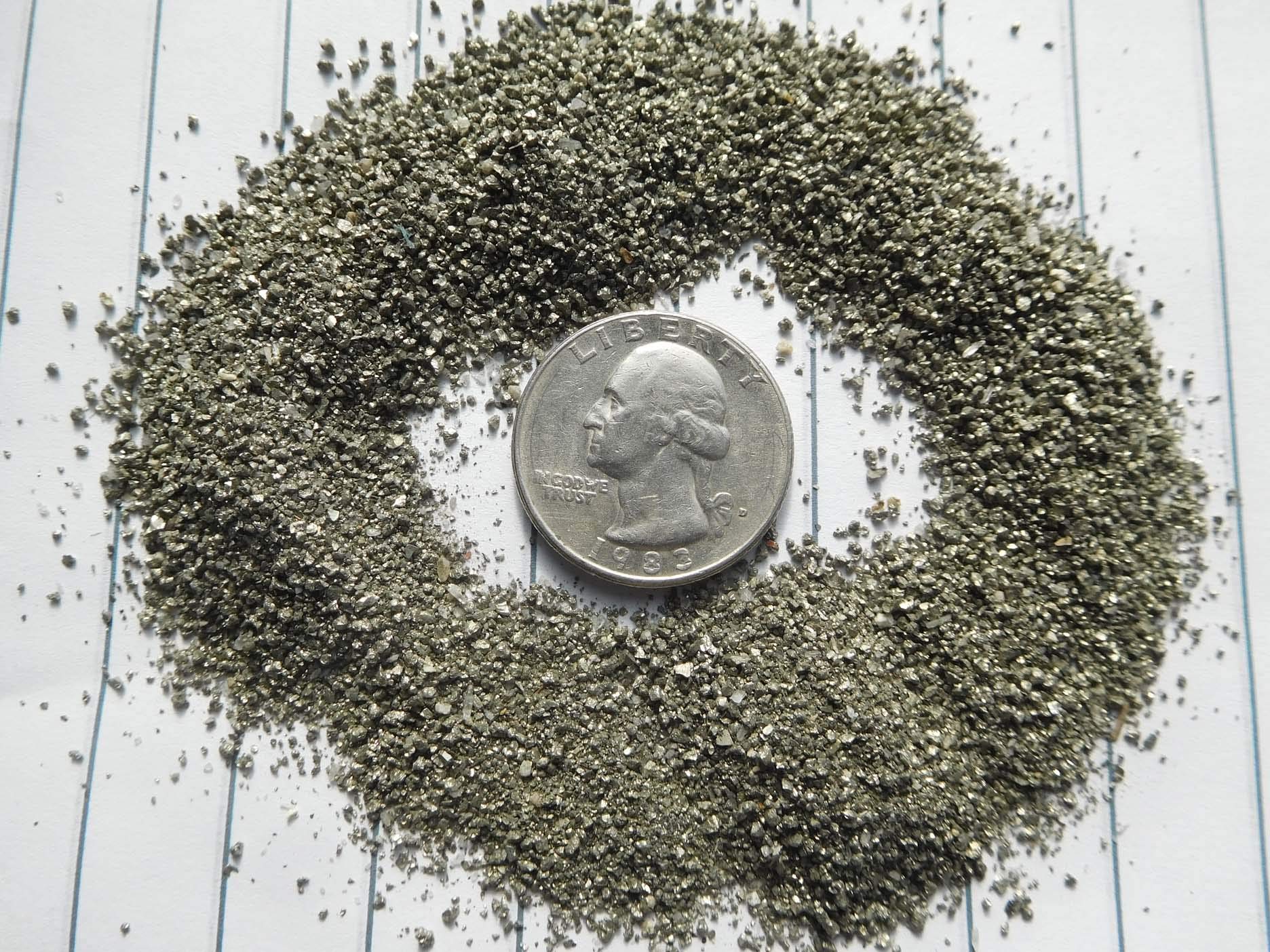 Snapklik.com : Pyrite - 1mm And Smaller Powder - 100% Pyrite Life+Love ...