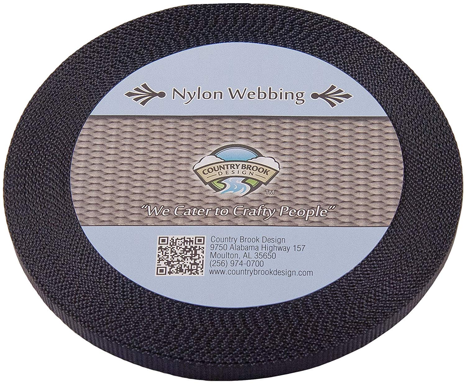 1 Inch Cotton Strap Country Brook Design Heavy Cotton Webbing - 1 Inch ...