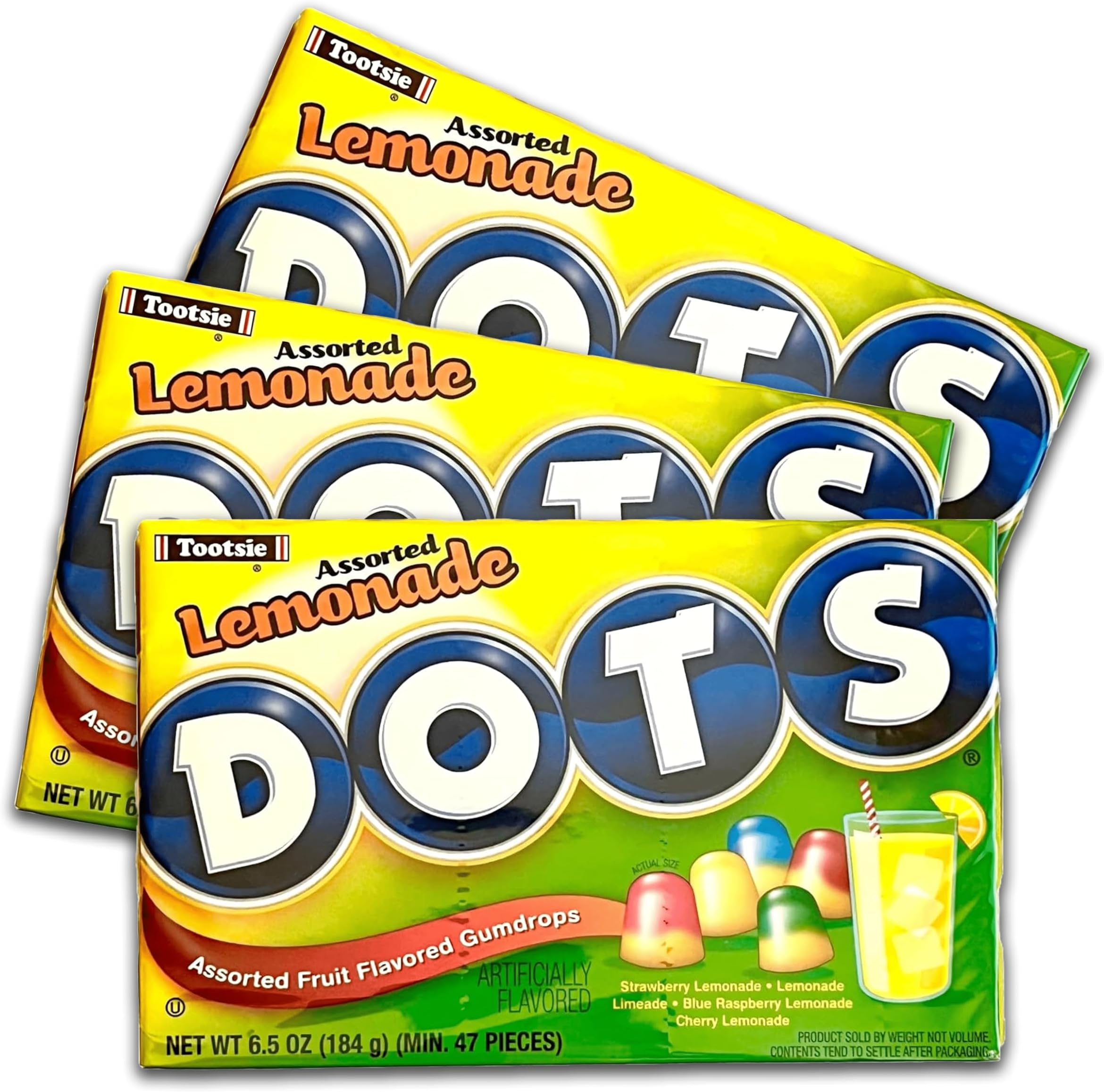 Amazon.com : Tropical Dots Assorted Flavor Gumdrops, 6.5 oz : Grocery ...
