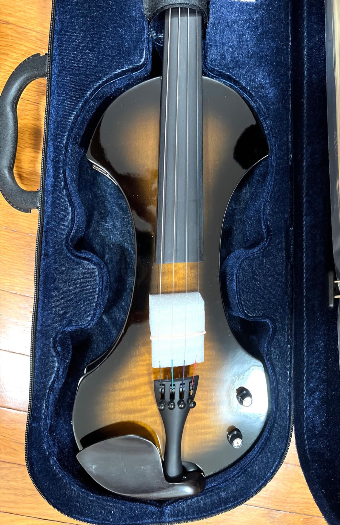 $33/mo - Finance Pyle Full Size Electric Violin Kit - 4/4 Solid Wood ...