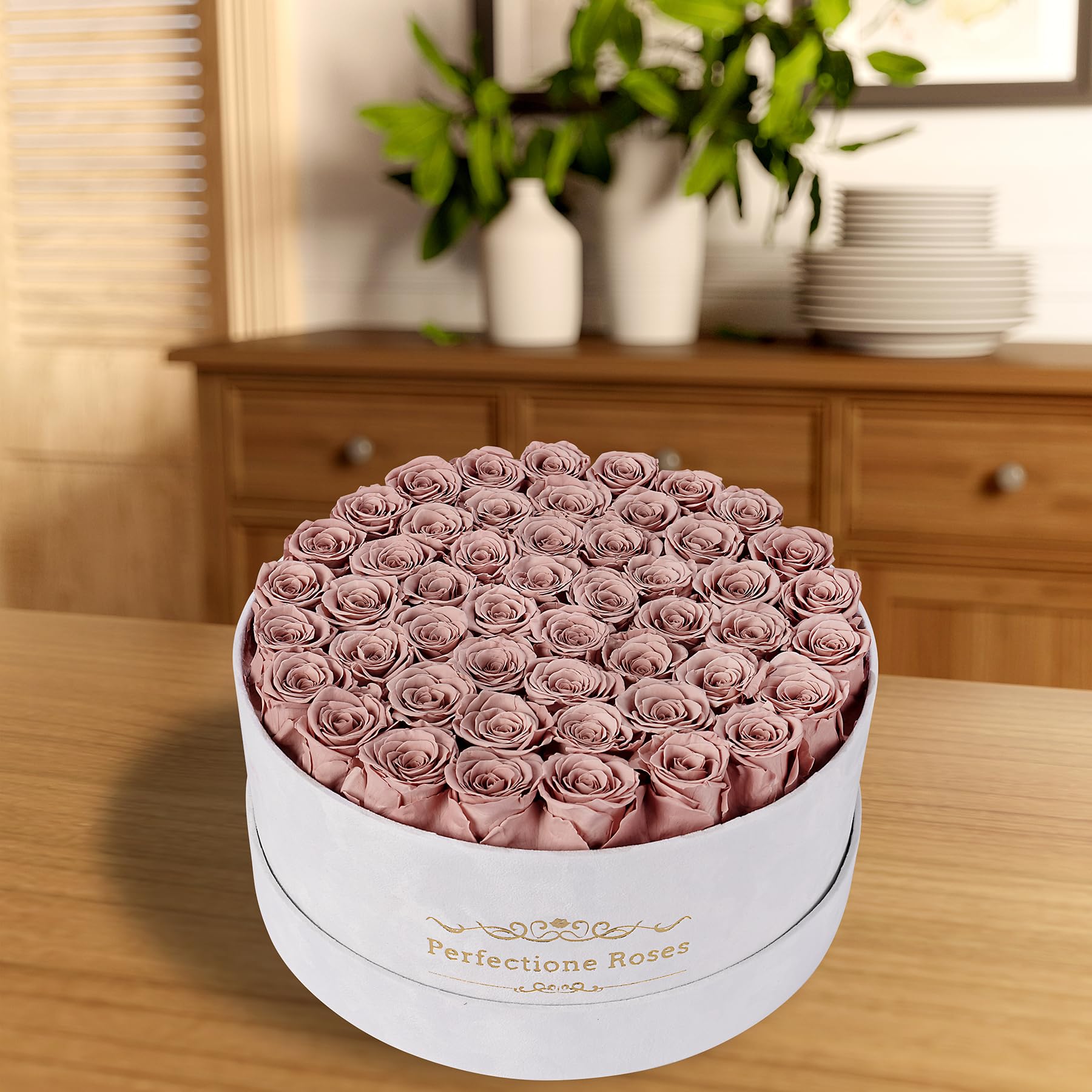 50 Piece Roses in a Velve...B0DL4JY972 | Encarguelo.com.ve