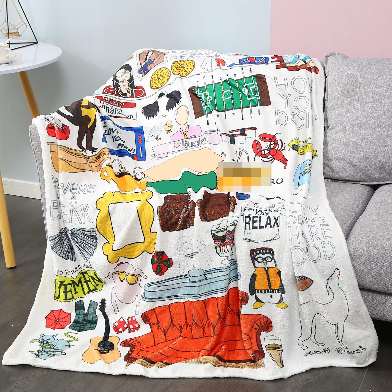 Amazon.com: Blanket,Funny TV Show Gifts,Funny TV Show Merchandise ...