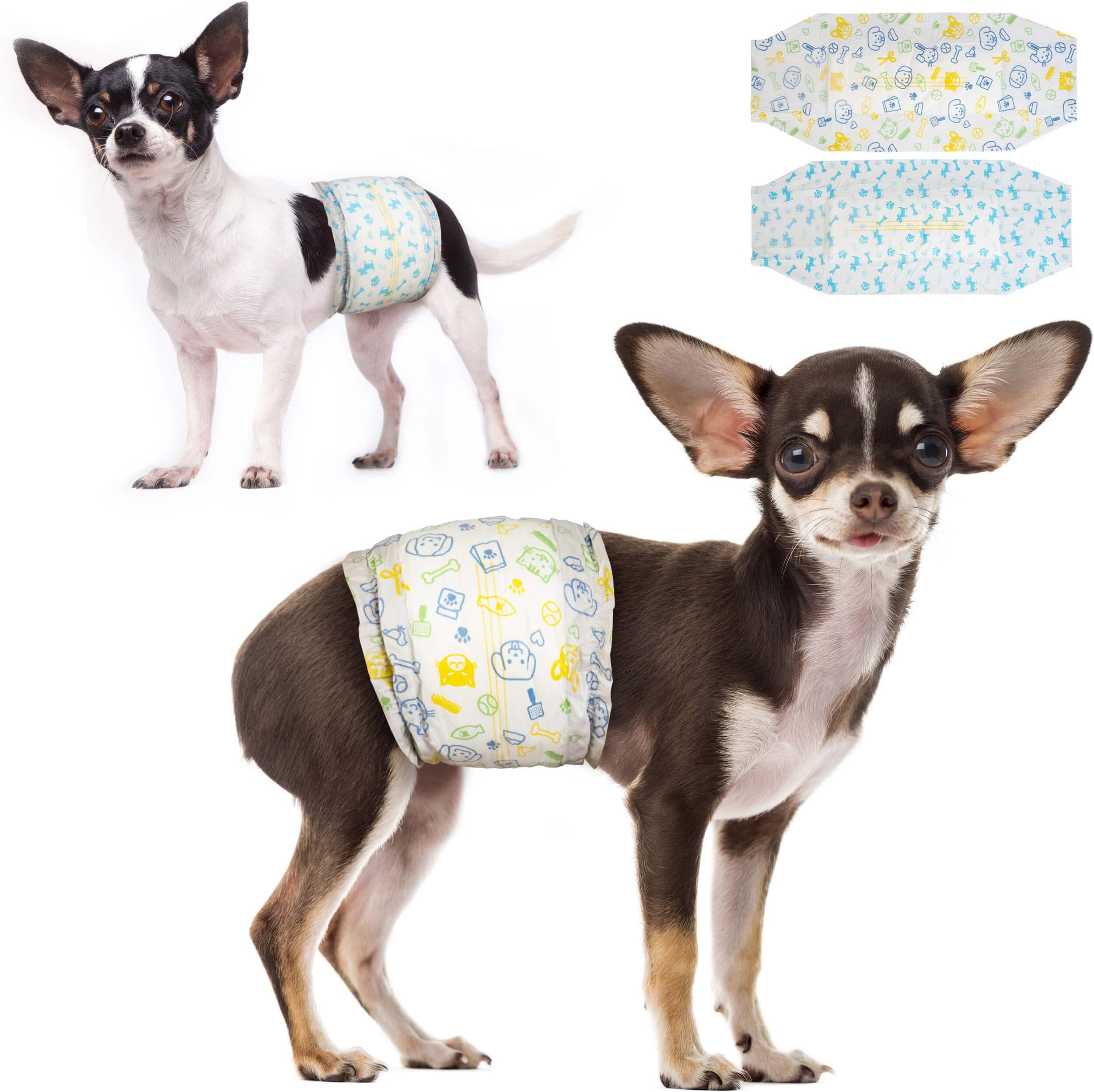 Amazon.com : Dr. Pol Male Dog Diapers – Super Absorbent, Breathable ...