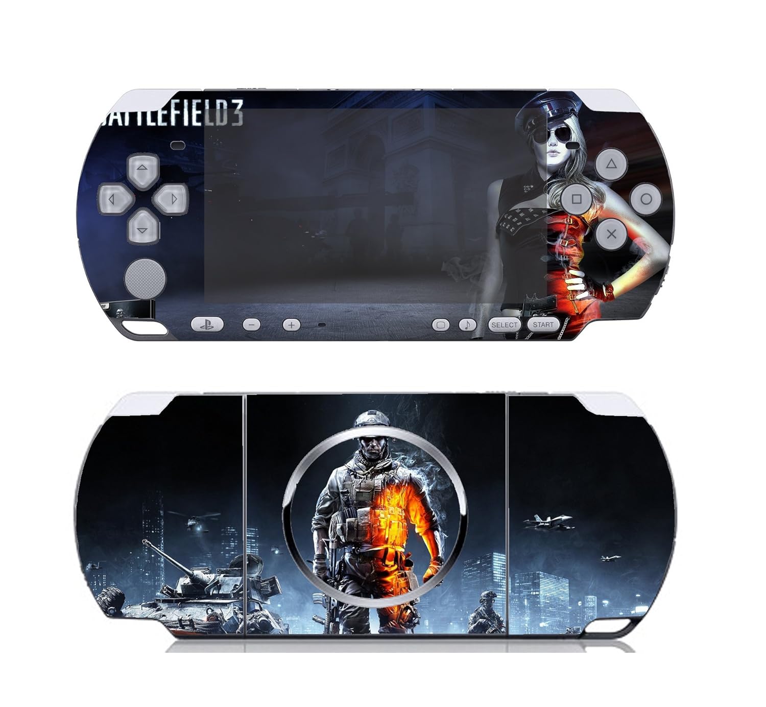 Amazon.com: Battle Vinyl Decal Skin Sticker for Sony PSP 3000 : Video Games