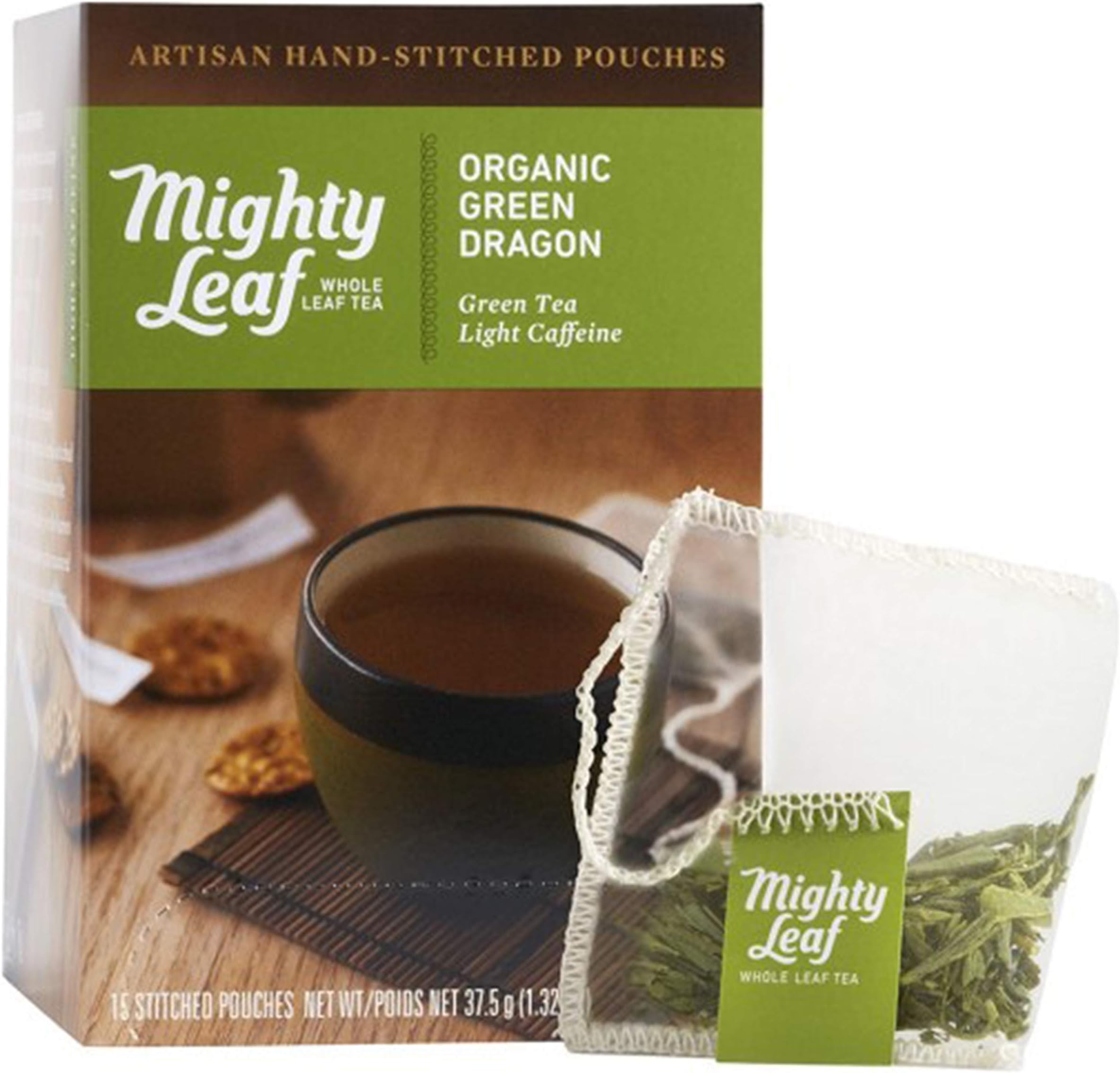 Amazon.com : Mighty Leaf Tea Organic Green Dragon Tea, 15-Count Whole ...