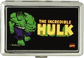 Amazon.com: Buckle-Down Business Card Holder - THE INCREDIBLE HULK/Pose ...