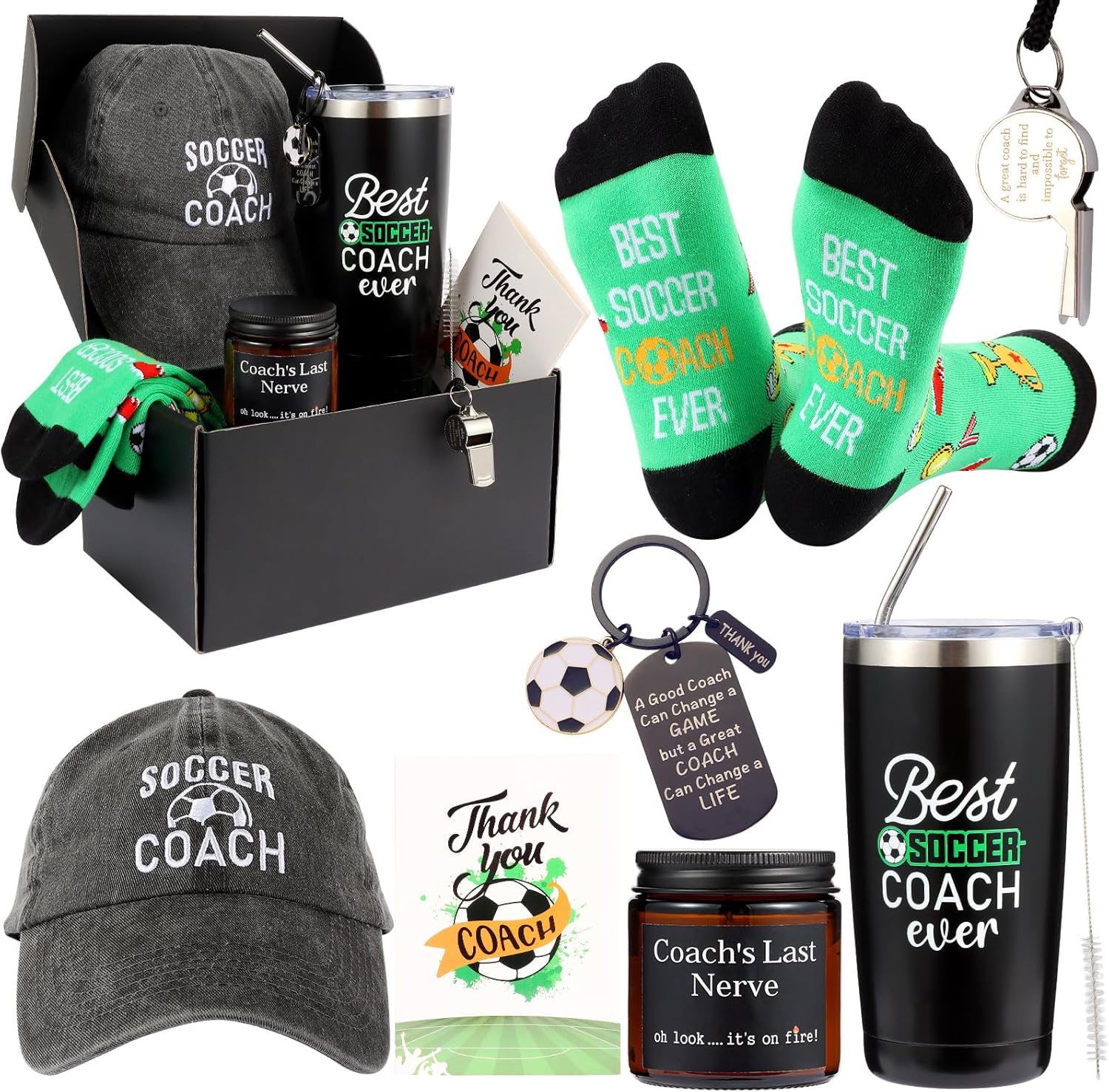 Amazon.com | Soccer Coaches Gifts, Best Coach Ever, Christmas Gifts ...