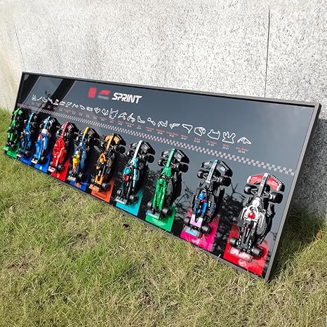 Amazon.com: Display Wallboard for Lego Speed Champions Ultimate Formula ...