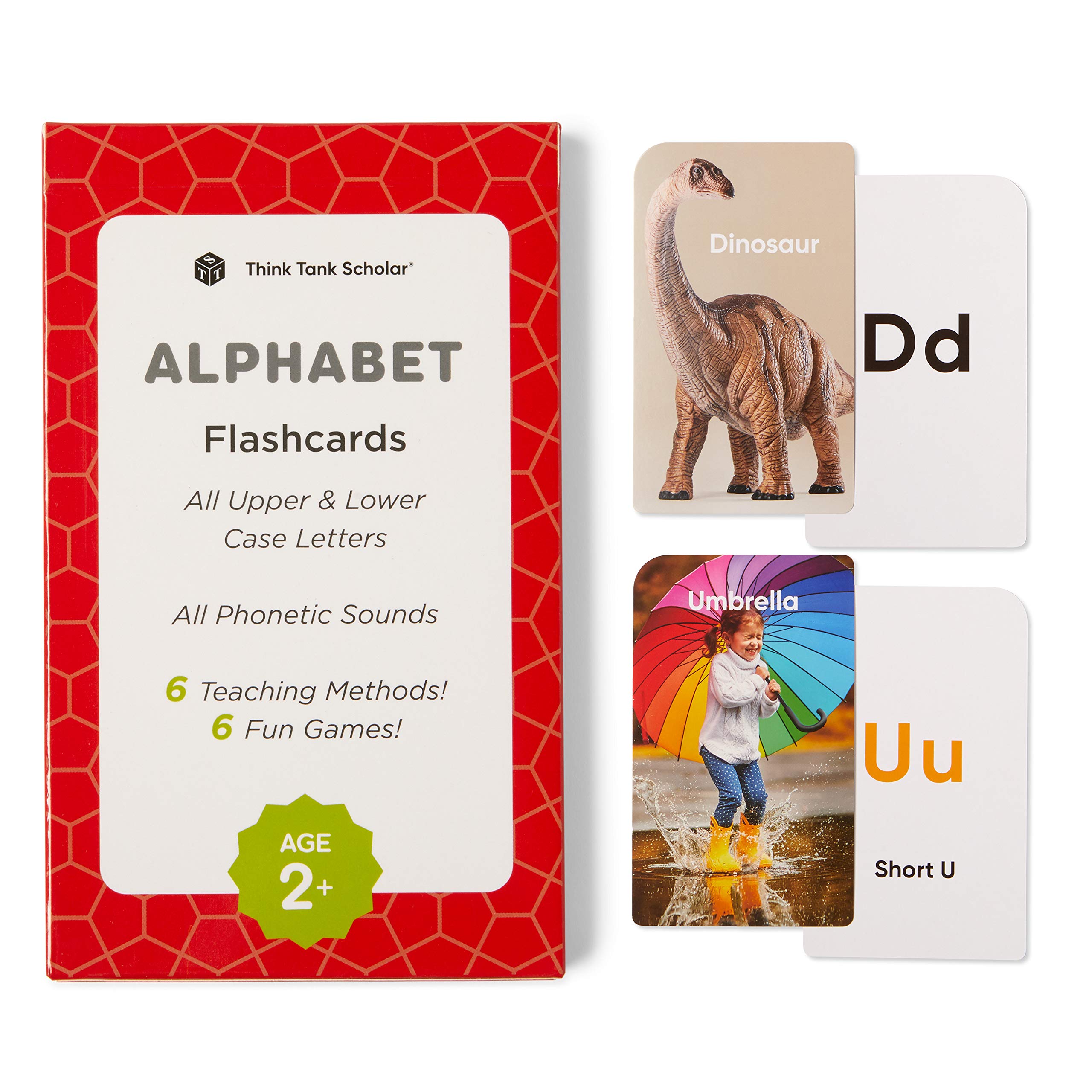 Buy Think Tank Scholar Alphabet Flash Cards (ABC) for 2-4 Years ...