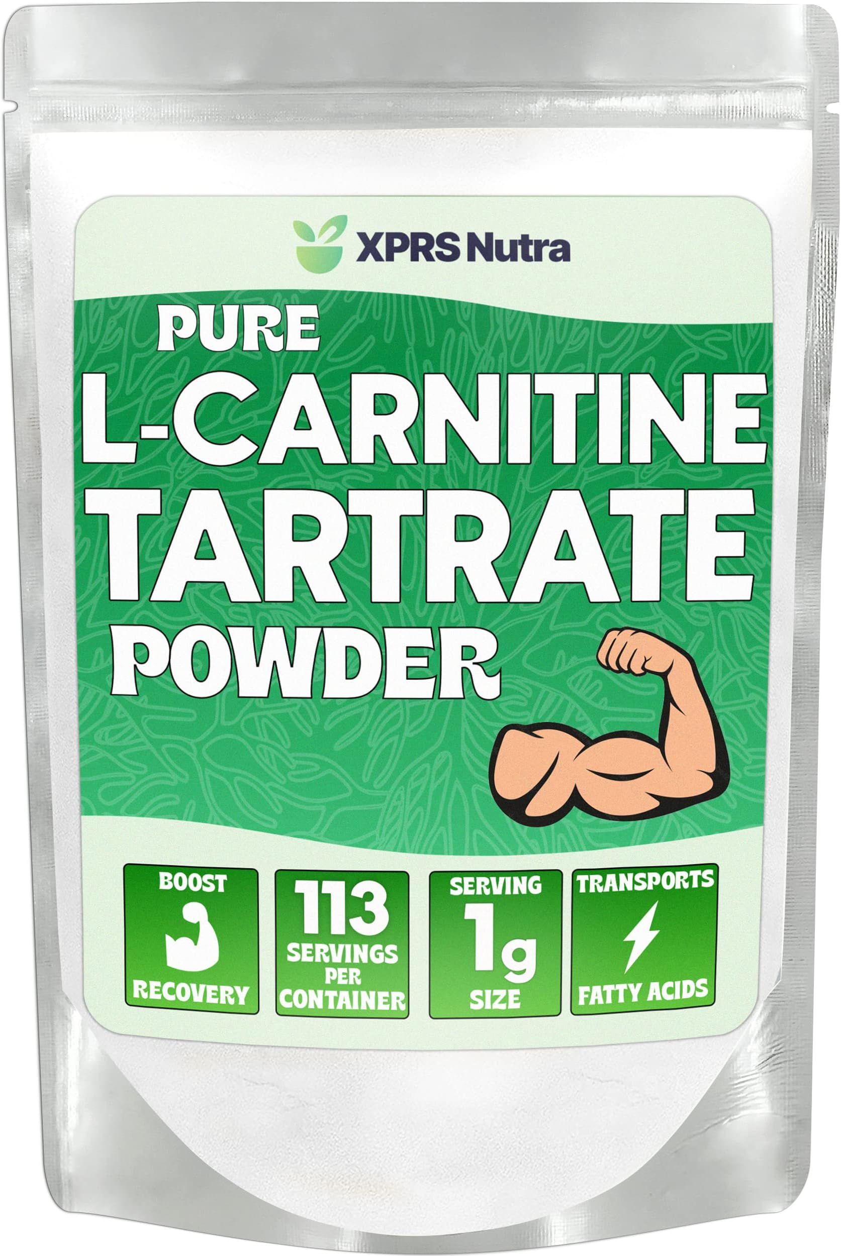 Amazon.com: XPRS Nutra L Carnitine L Tartrate Powder - Premium Pure L ...