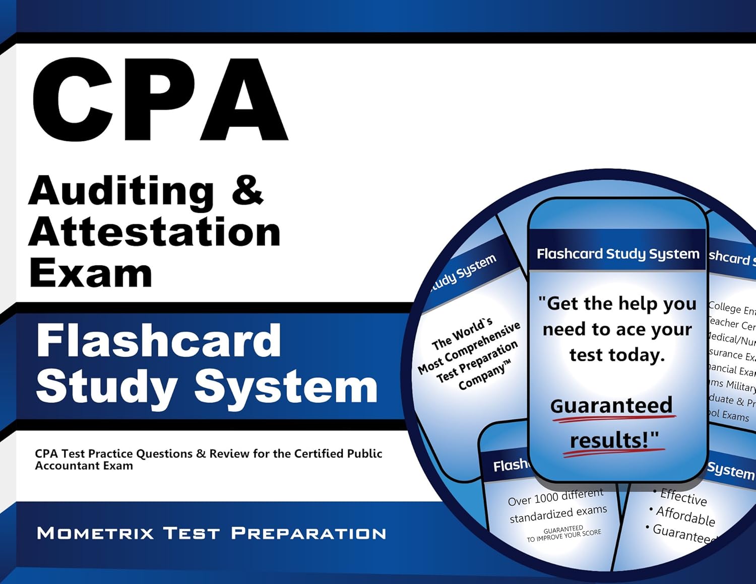 CPA Auditing & Attestation Exam Flashcard Study System: CPA Test ...