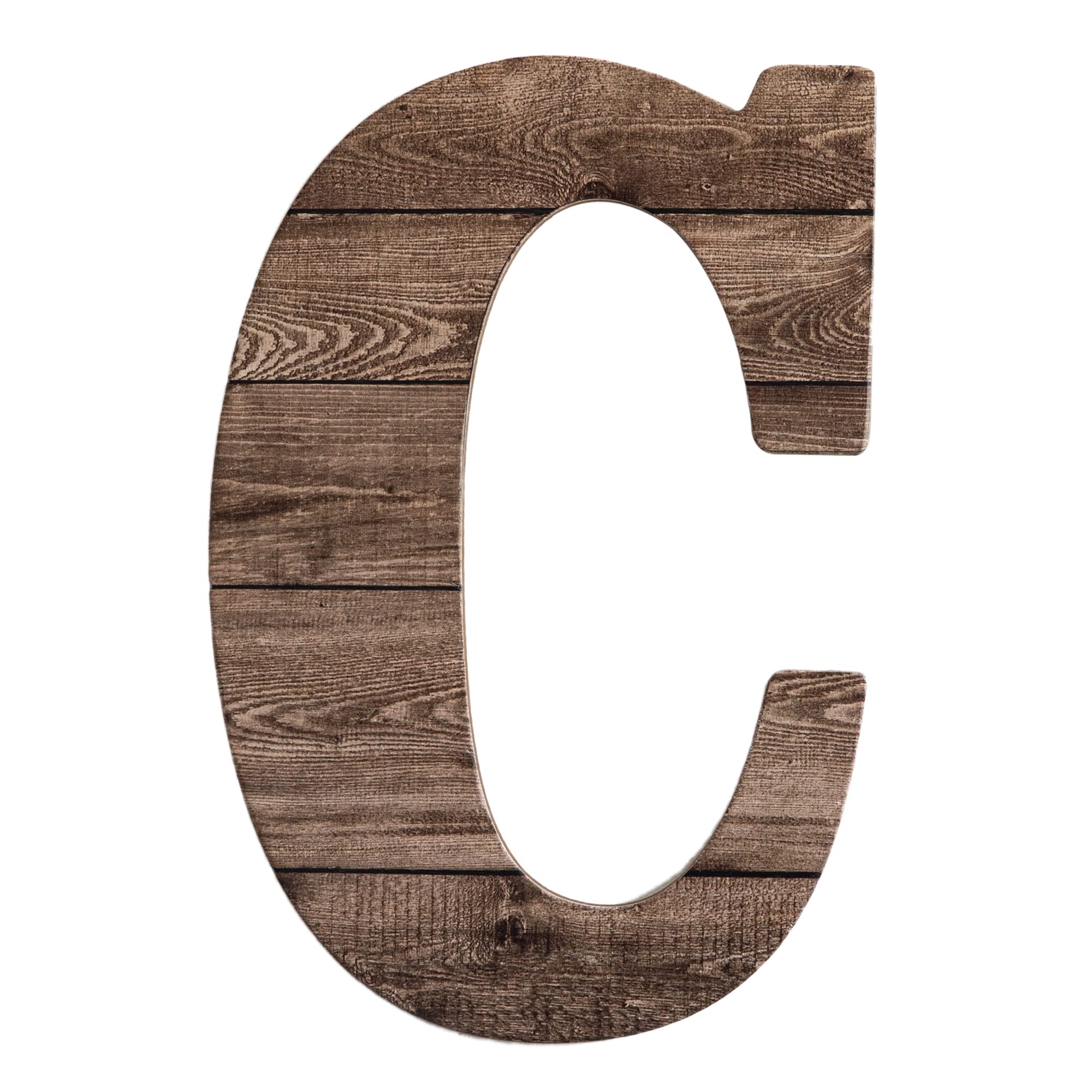 Amazon.com: COLLECTIVE HOME - 12" Wood Letters for Wall Decor, Rustic ...