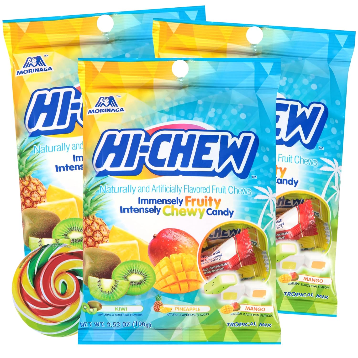 Amazon.com : Tropical Japanese Candy, Individually Wrapped Fruit ...
