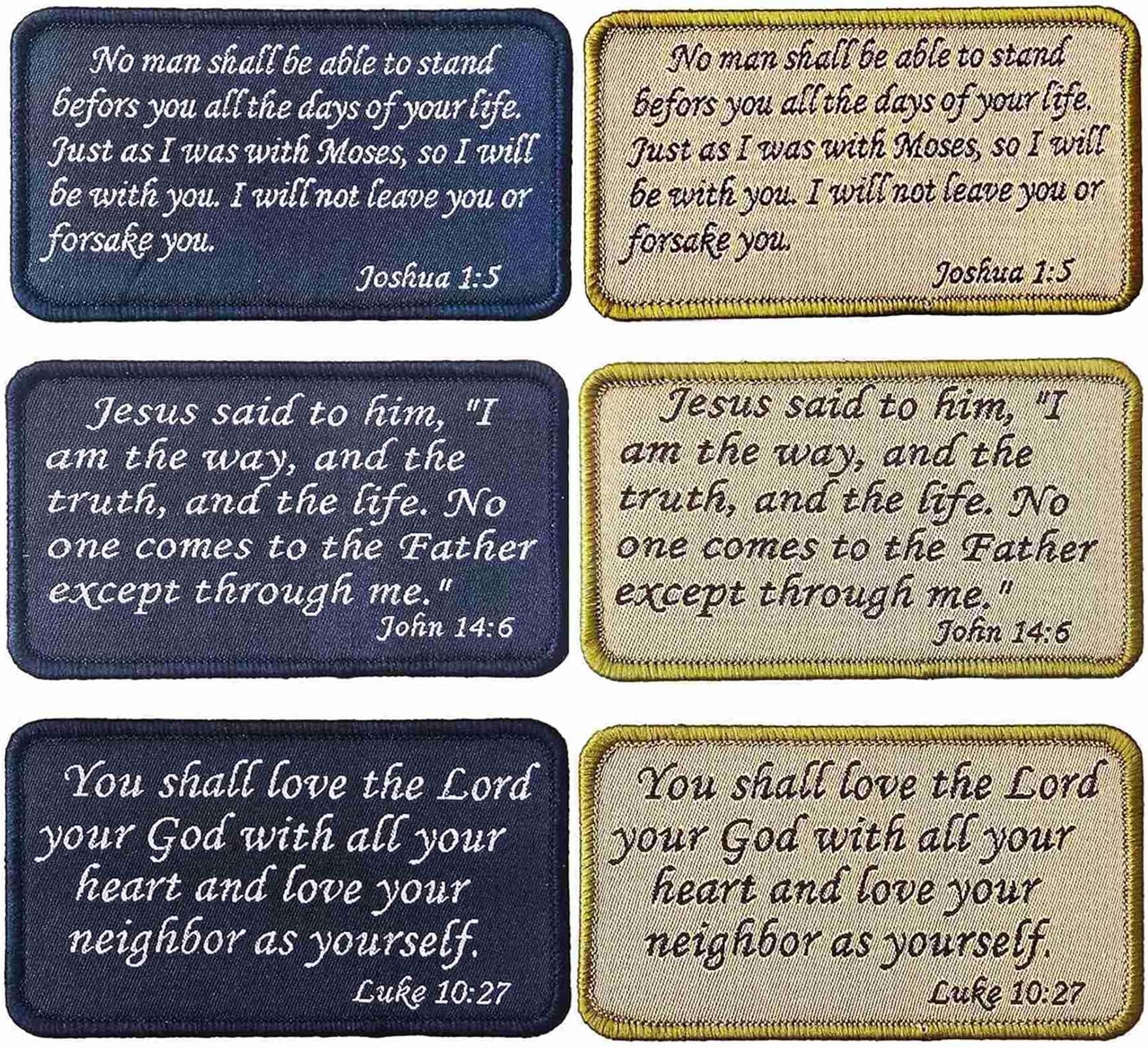 Amazon.com: 2 Pieces Joshua 1:9 Bible Verse 210 Have I NOT COMMANDED ...