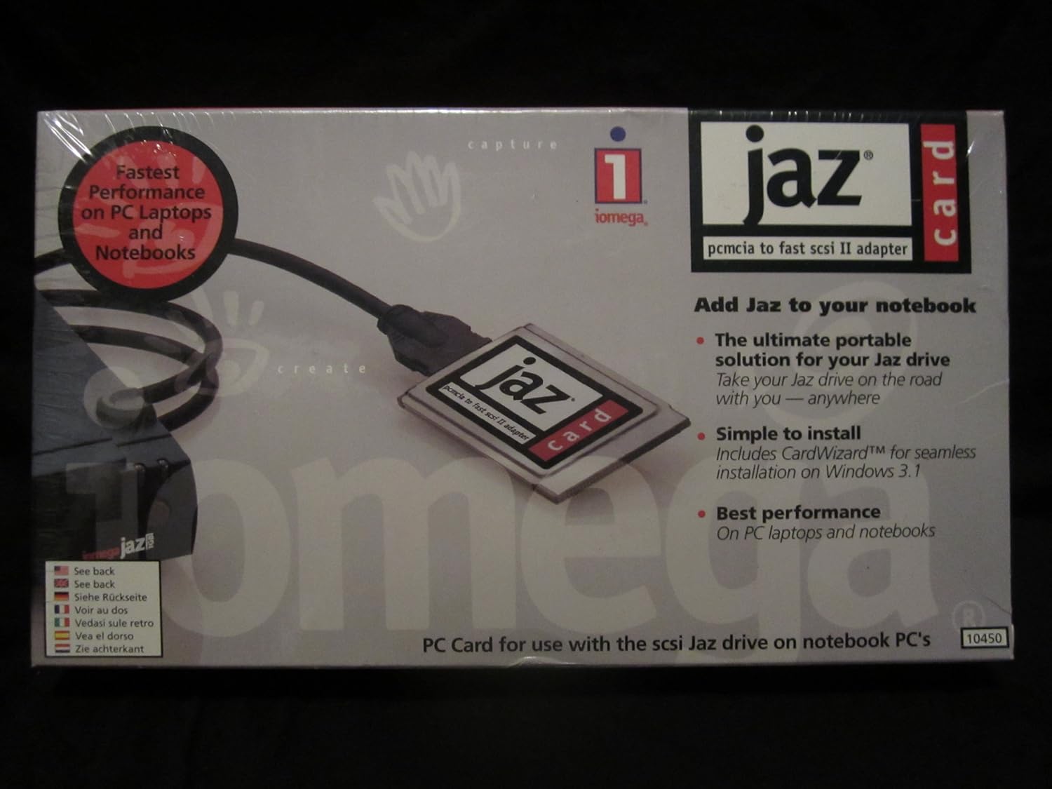 Amazon.com: Iomega Jaz Card PCMCIA to Fscsi2 Accelerator : Electronics