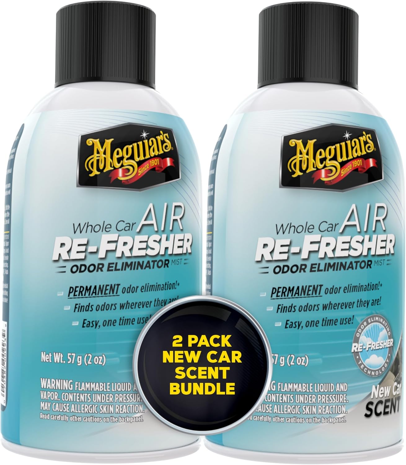Amazon.com: Meguiar's Whole Car Air Refresher, Odor Eliminator Spray ...
