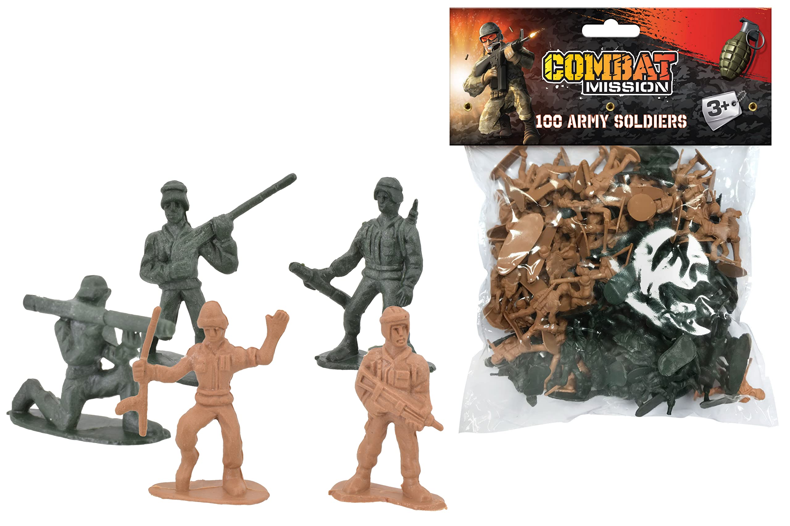 Buy World War II Plastic Toy Soldiers, Army Men, Soldier Figures with ...