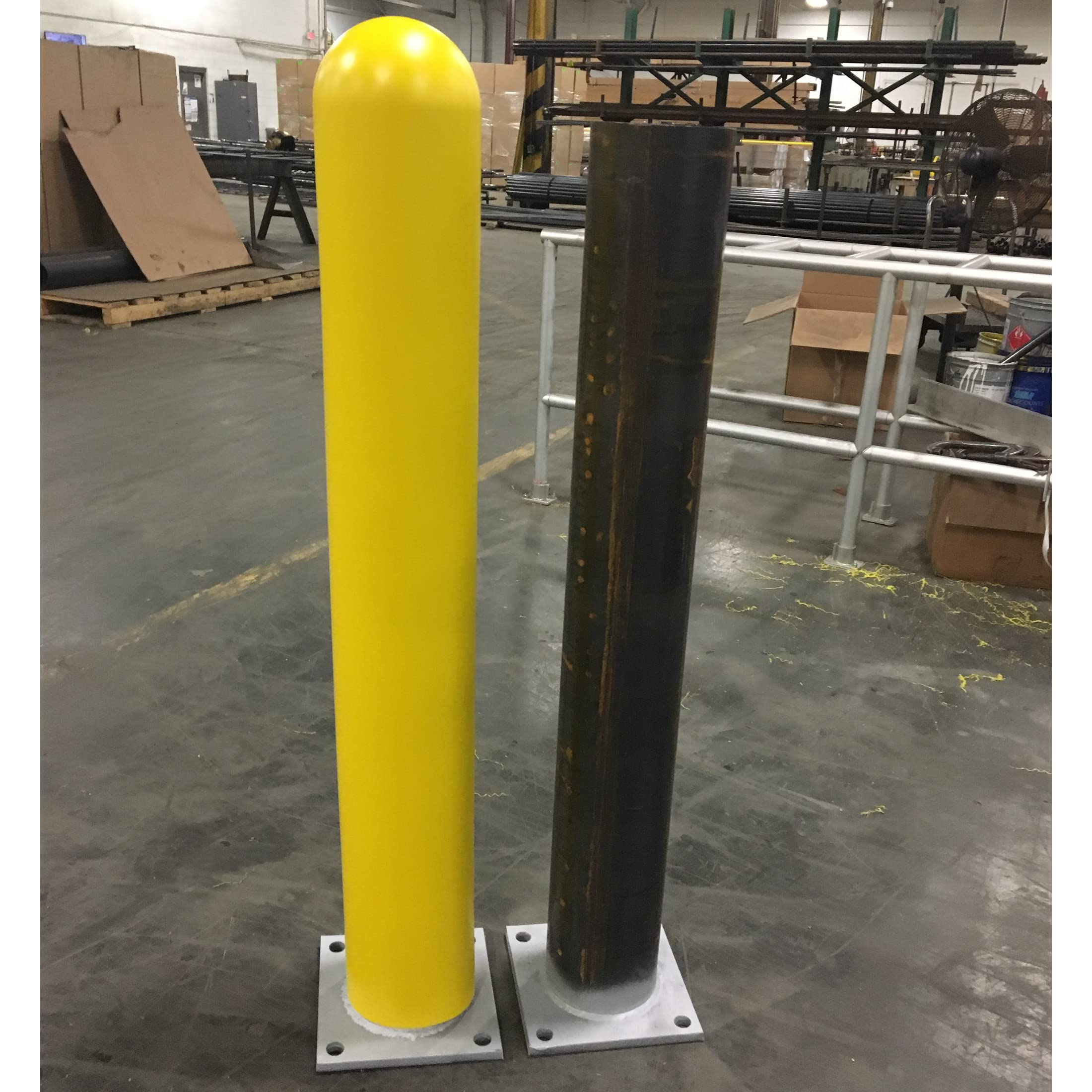 Schedule 40 Steel Bollard Heavy Duty Concrete In Bollard For
