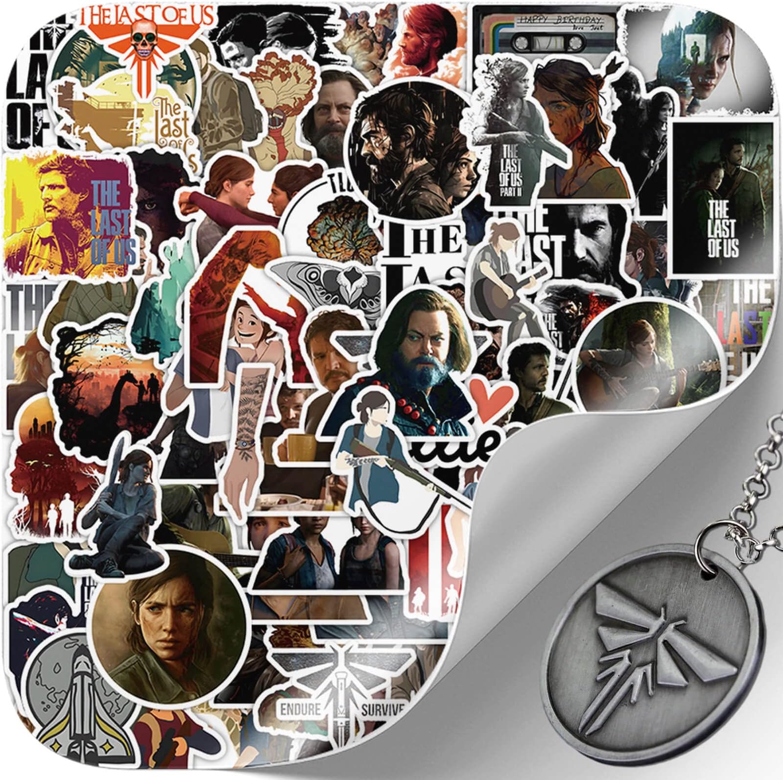 Amazon.com - Last of Us Vinyl Waterproof Sticker Decal Car Laptop Wall ...