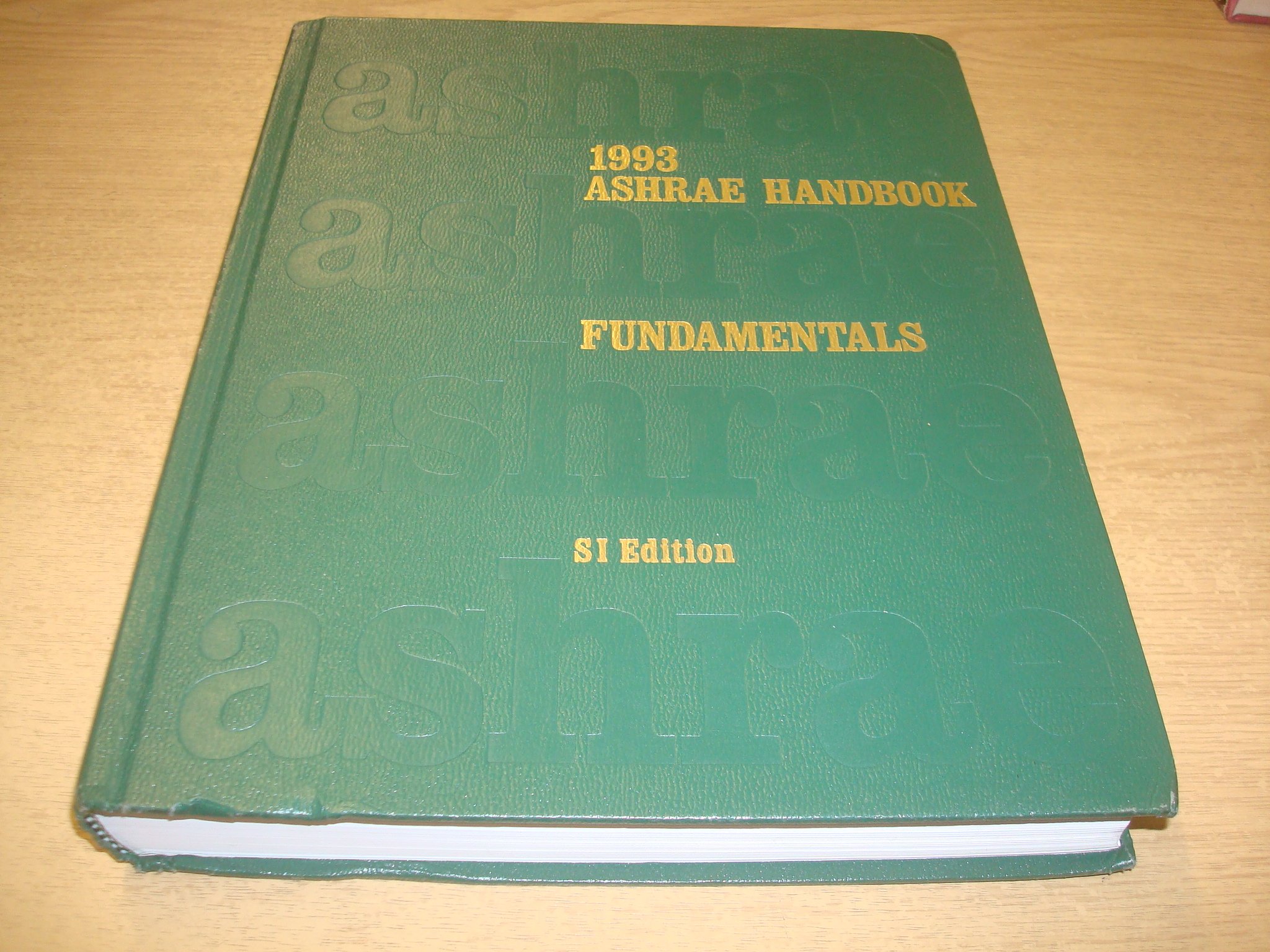 Buy Fundamentals: 1993 Ashrae Handbook/ Systems International Metric ...