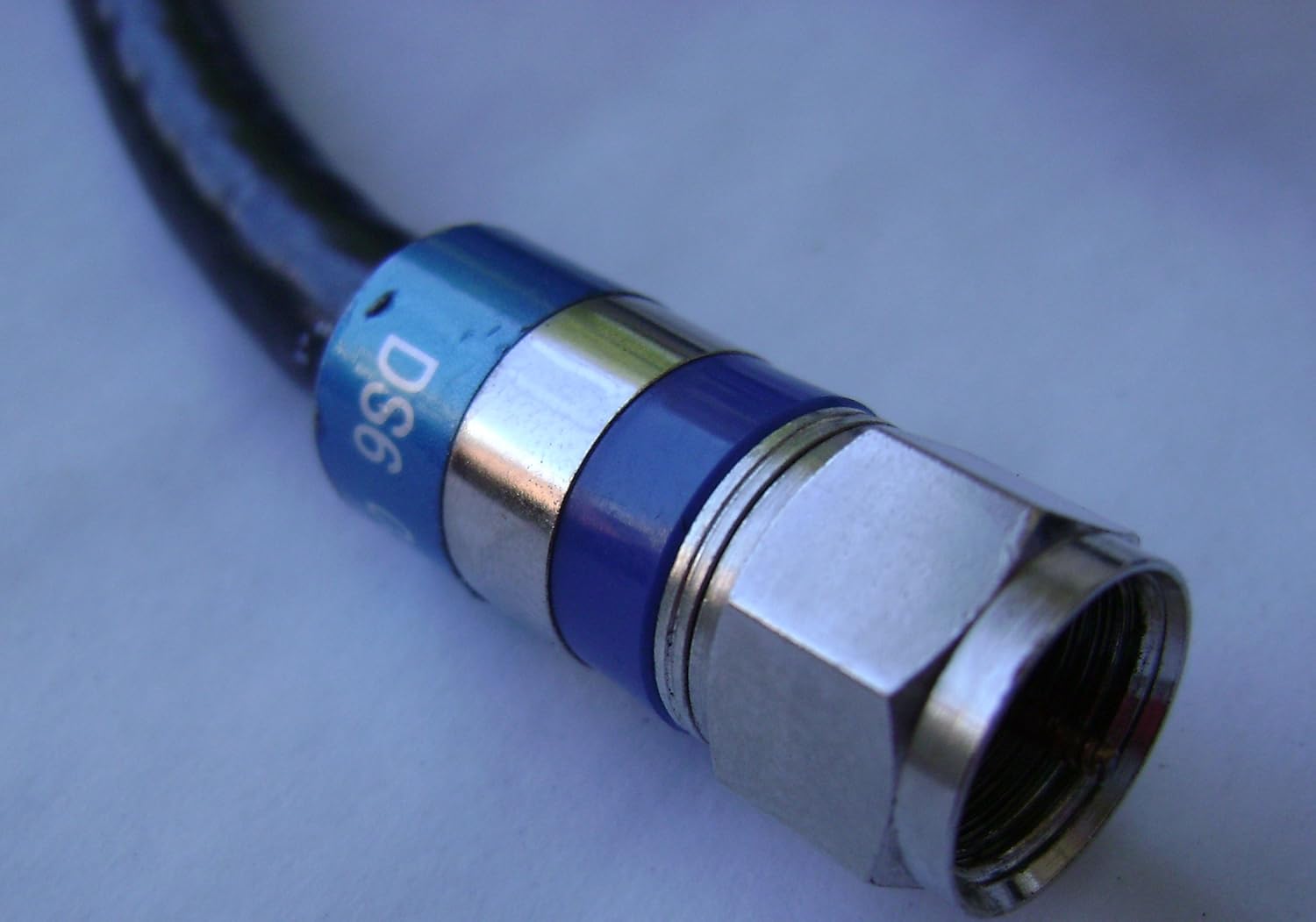 Amazon.com: Digicon 3ft Black 18-gauge Coaxial Coax Male Male MM TV ...