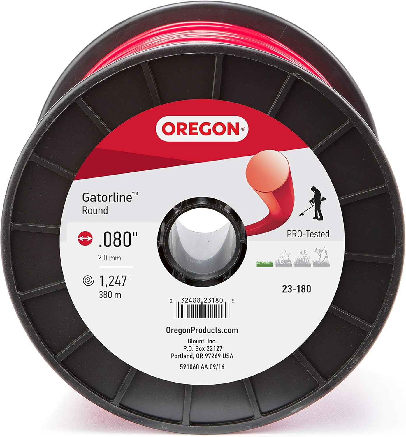 Amazon.com : Oregon 23-180 Gatorline 3-Pound Spool of .08-Inch ...