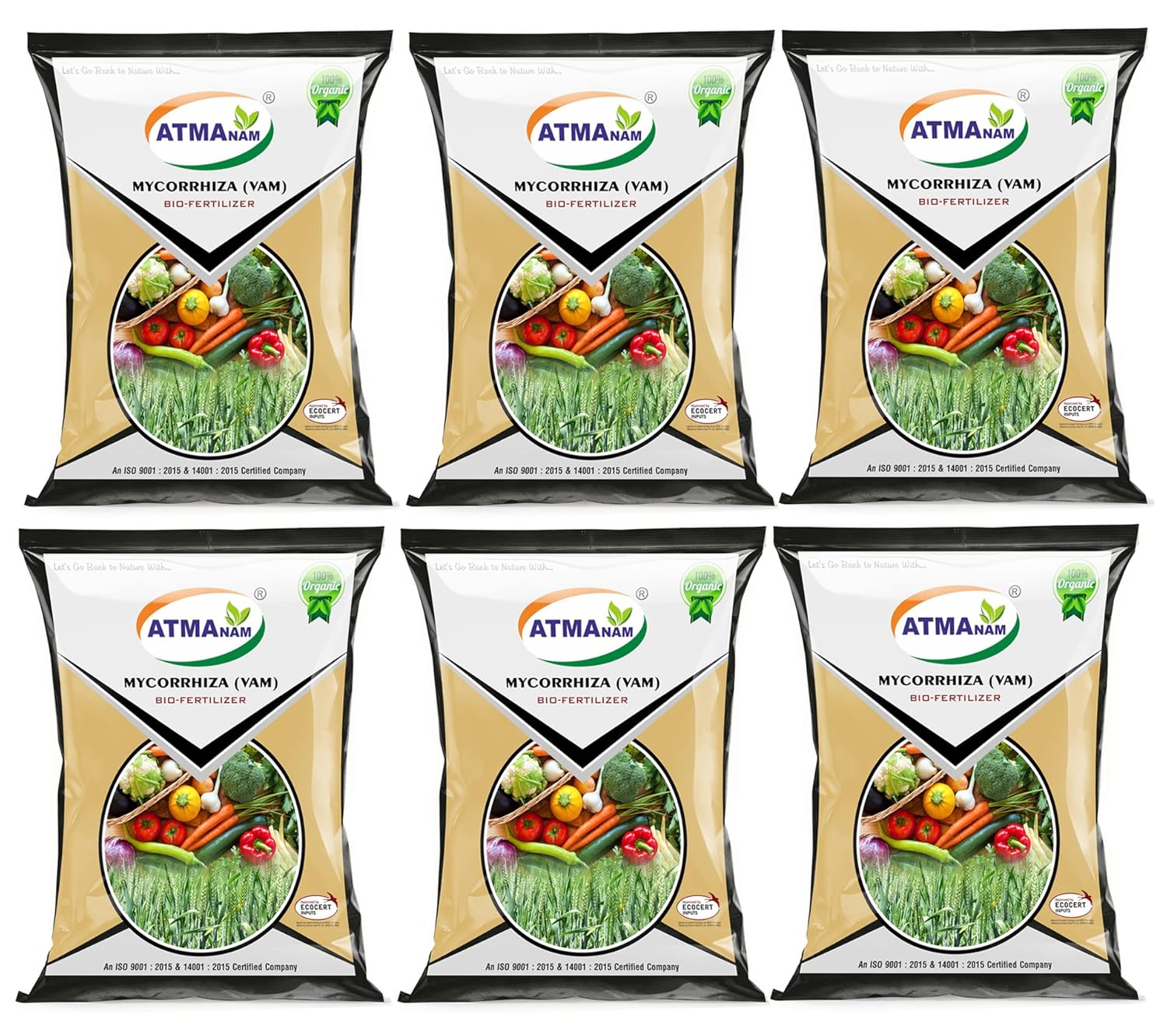 ATMANAM Organic Mycorrhizal Biofertilizer VAM fungi | Essential ...