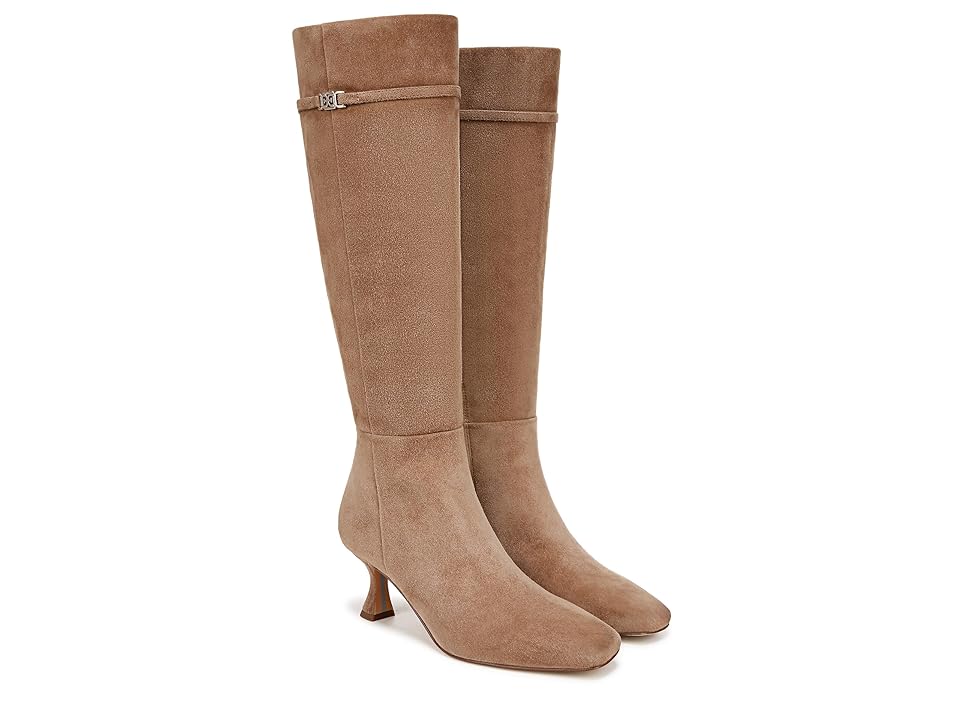 Sam Edelman Lyla High Women's Heels Shoes Almond Taupe Wide Calf : 10.5 ...
