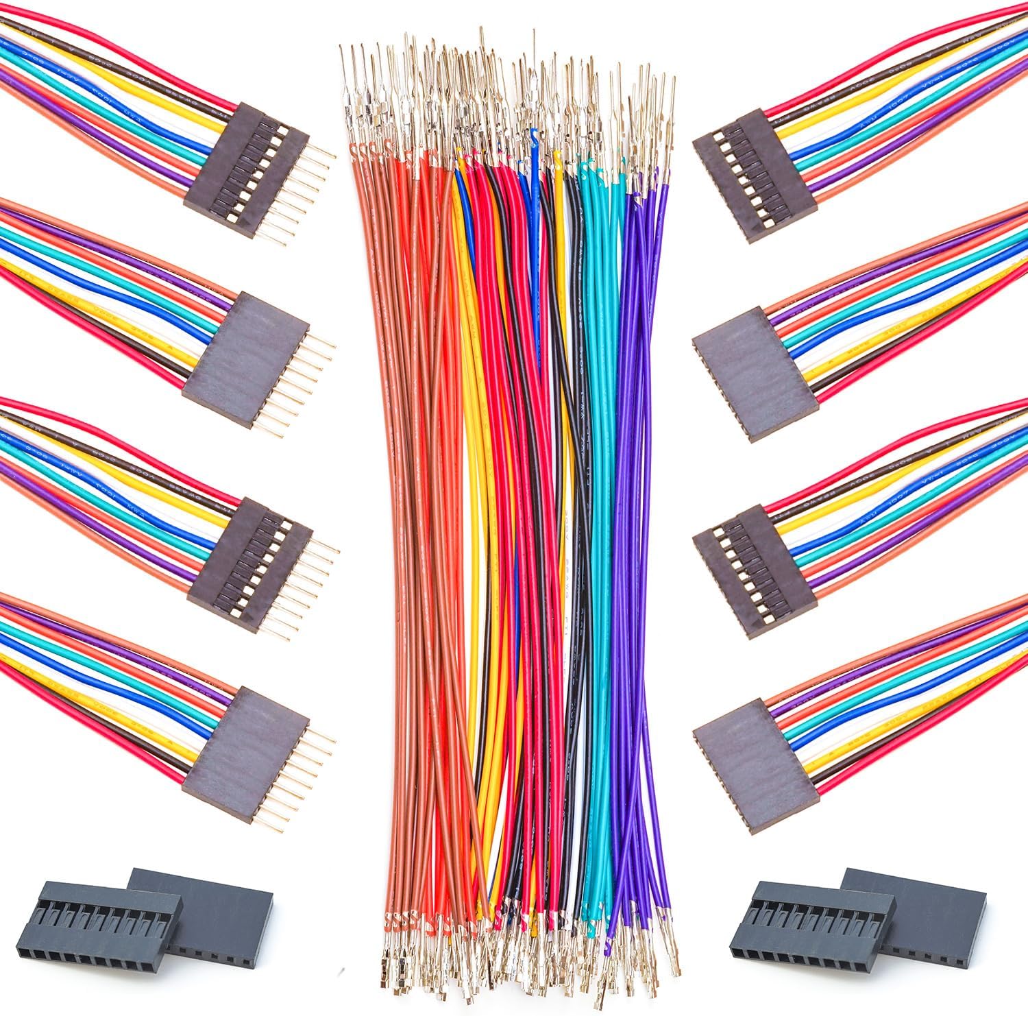 Amazon.com: Kidisoii Dupont 2.54mm Wire Male to Female Connector and ...