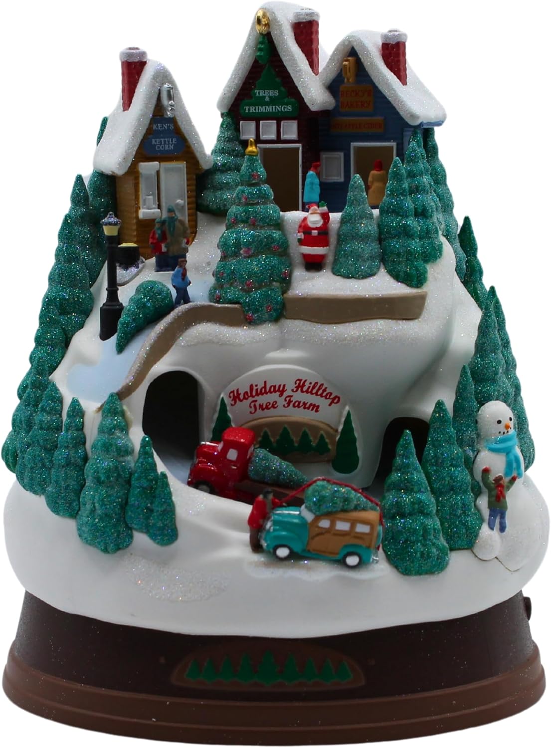 Amazon.com: Hallmark Holiday Hilltop Tree Farm 2009 Ornament : Home ...
