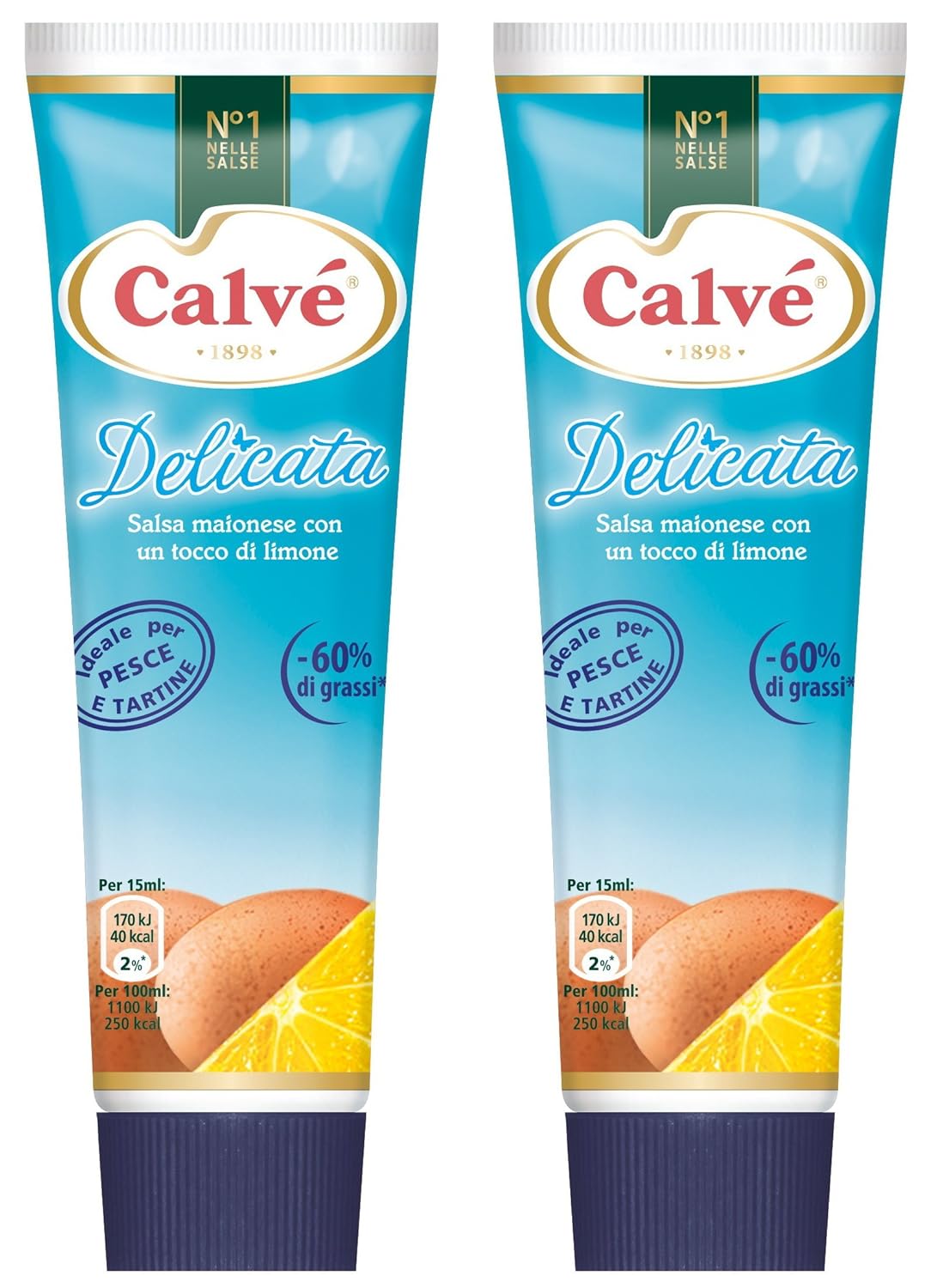 Amazon.com : Calvé: "Delicata" Italian Light Mayonnaise with Lemon 5.07 ...