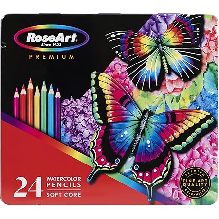 Amazon.com: Rose Art Premium 72ct Colored Pencils – Art Supplies for ...