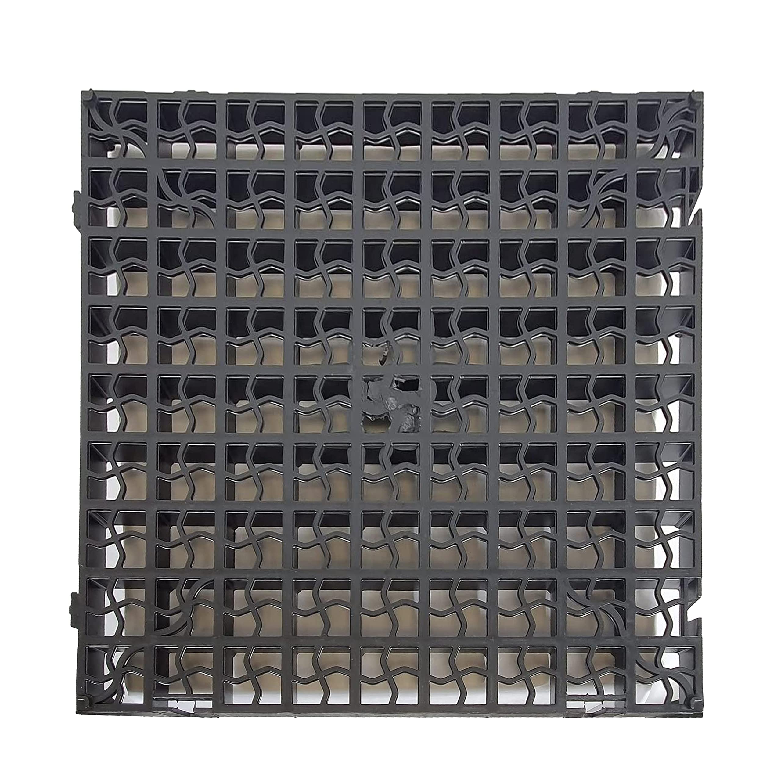 Buy Pack of 24 x Black Grass Grid Plastic Paving Driveway Grid Turf ...