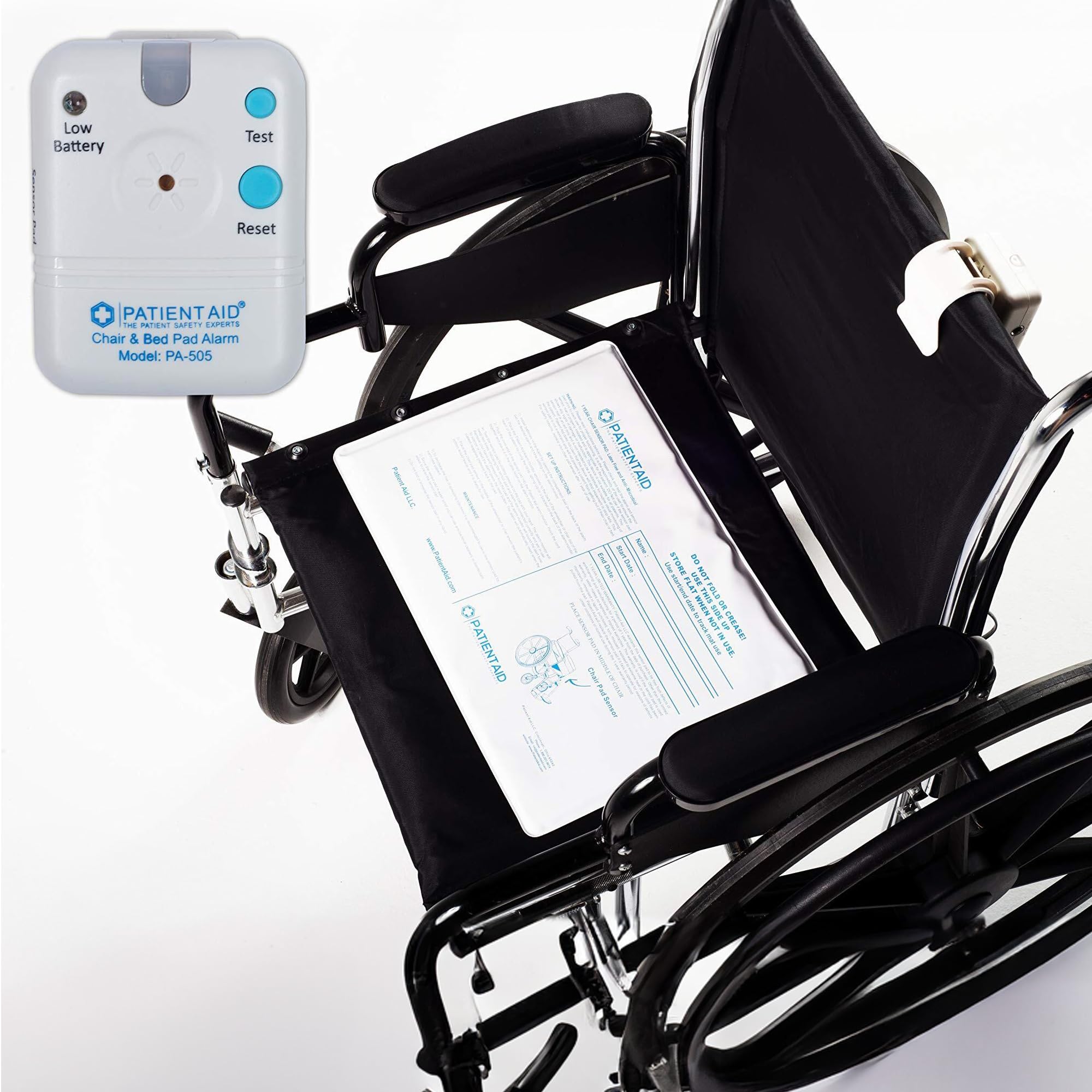 Buy Patient Aid Chair Alarm with 10" x 15" Motion Sensor Pad and Wired ...
