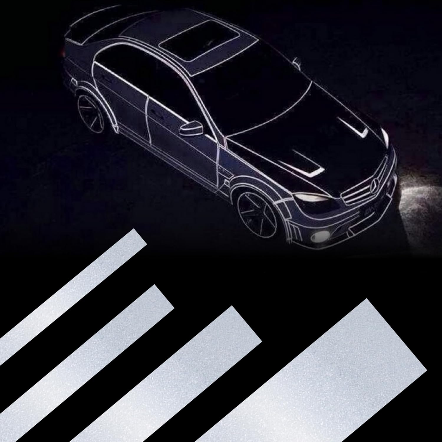 Amazon.com: AutoXpress | High Visibility Safety Marking Waterproof ...