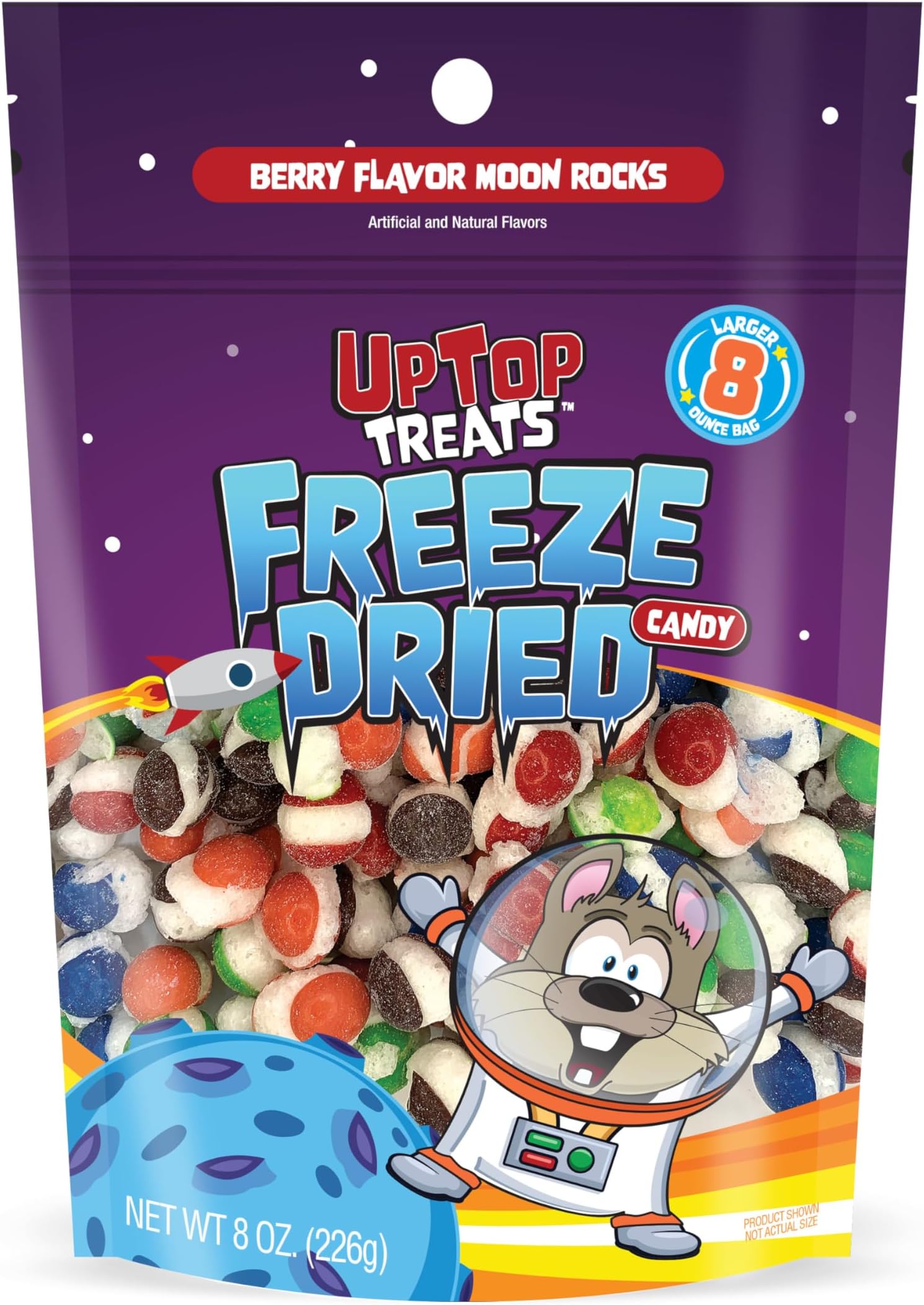 Amazon.com : Berry Moon Rocks - Freeze Dried Candy | 8oz Bag | Berry ...