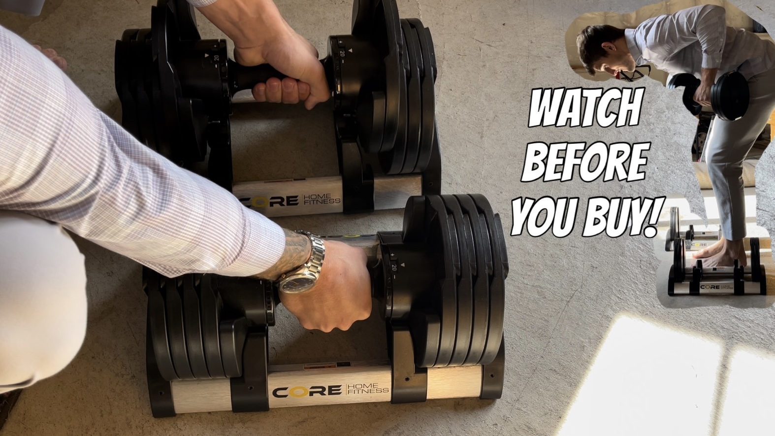 Watch Few reasons I LOVE this dumbbell set! on Amazon Live