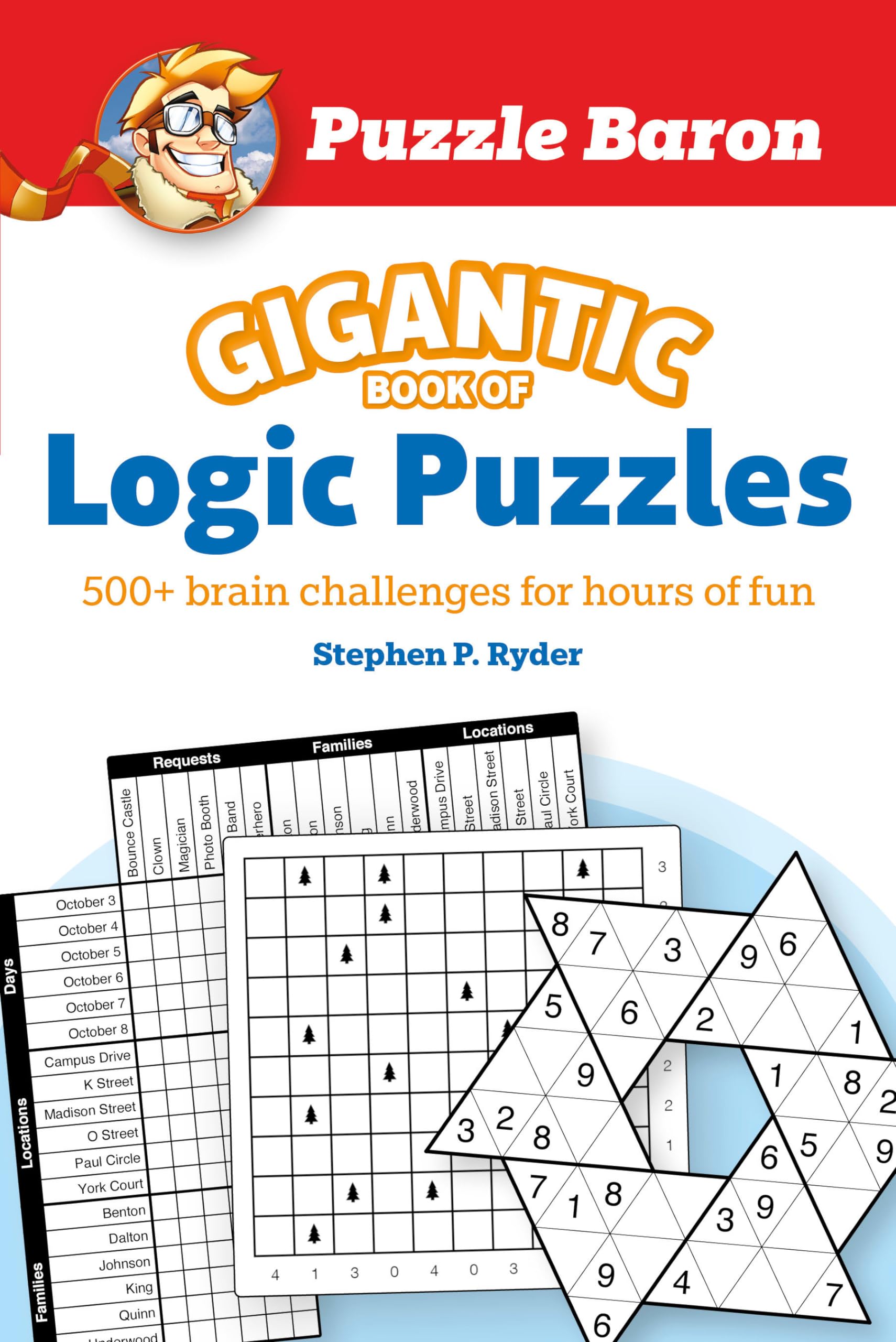 Amazon.com: Puzzle Baron's Gigantic Book of Logic Puzzles: 600+ Brain ...