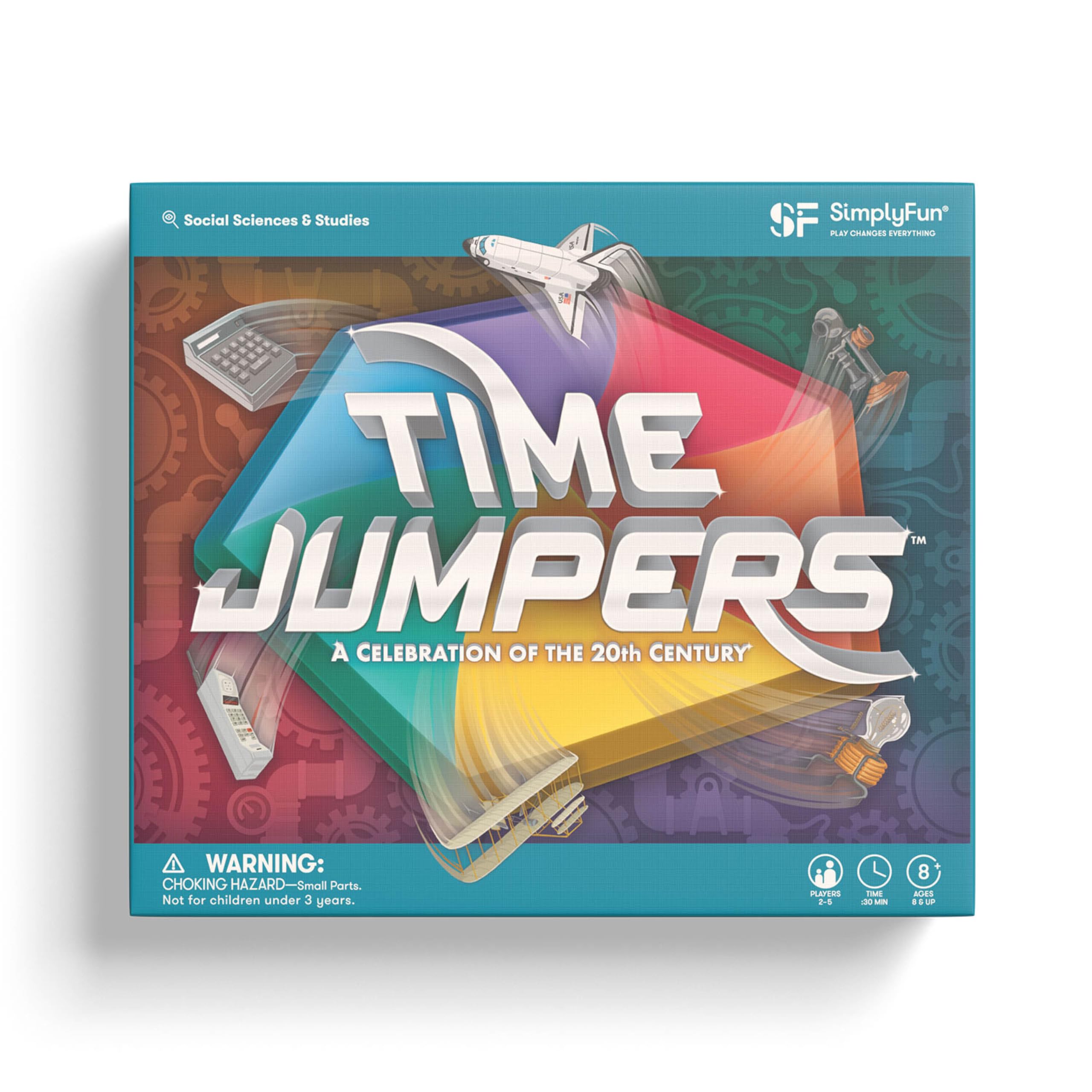 Amazon.com: SimplyFun Time Jumpers - Educational Kids’ Game - Learn ...