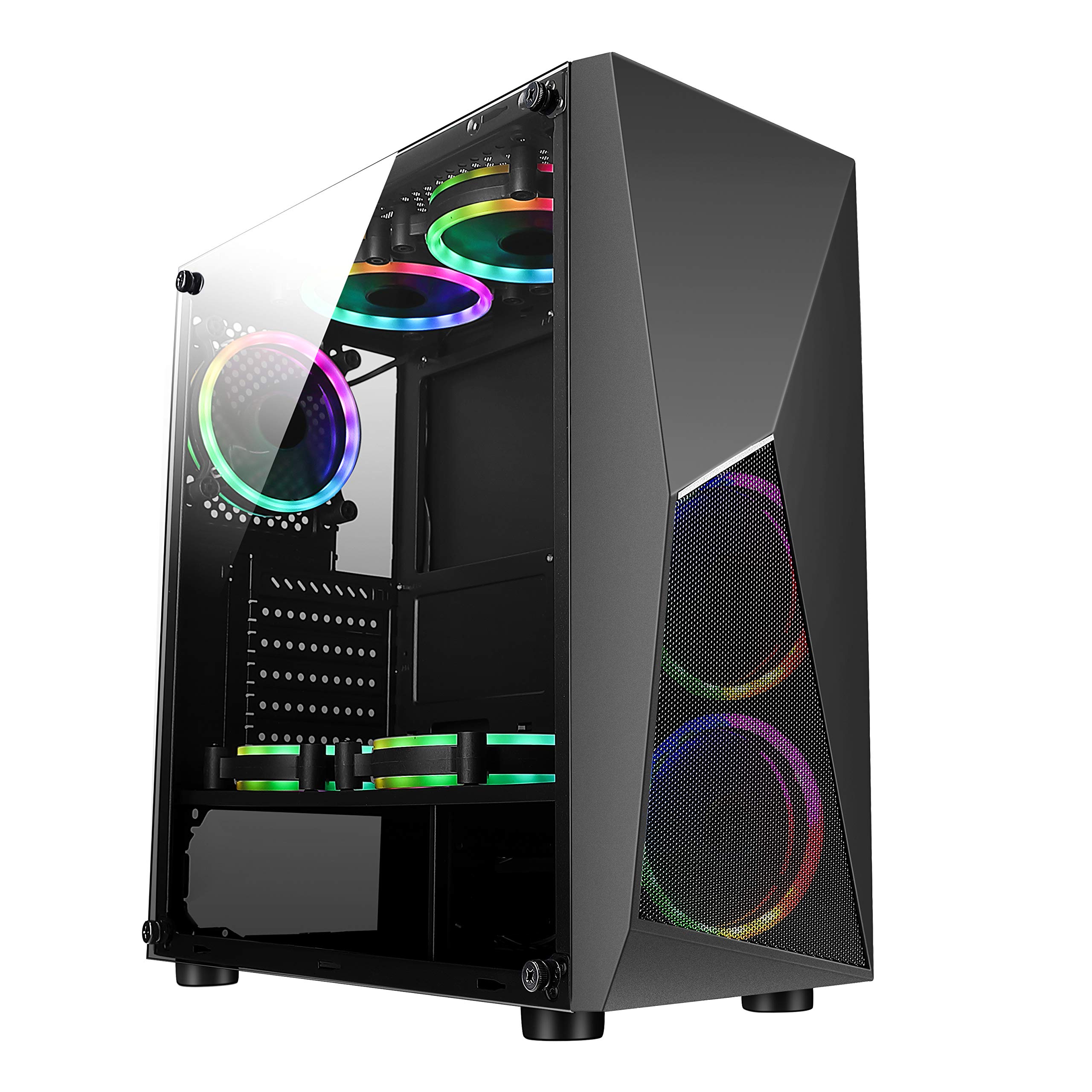 Coconut X4 Mid Tower Atx Gaming Cabinet Computer Case 3 | Desertcart INDIA