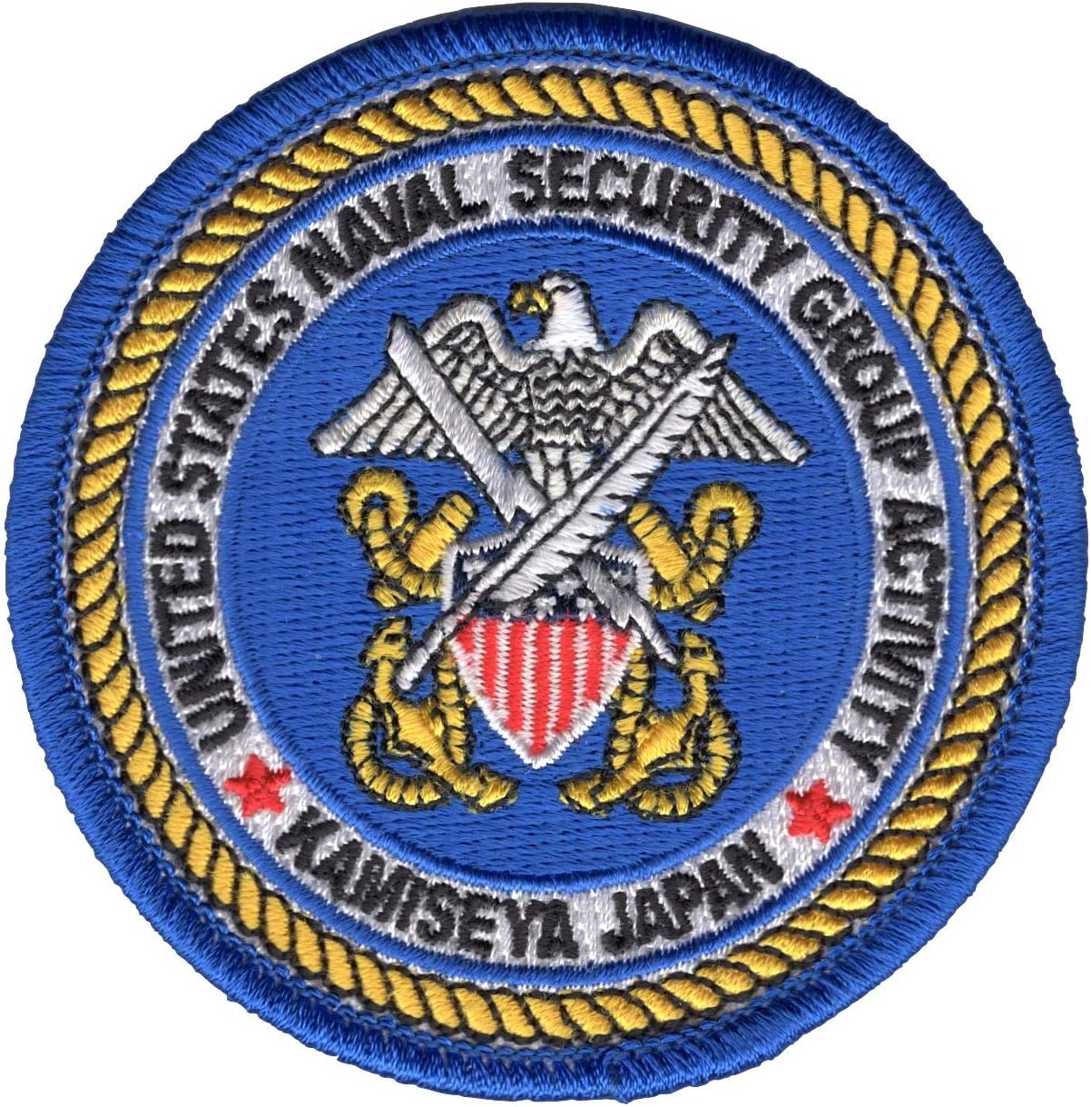 Amazon.com: Naval Security Group Activity Kamiseya Japan Patch ...